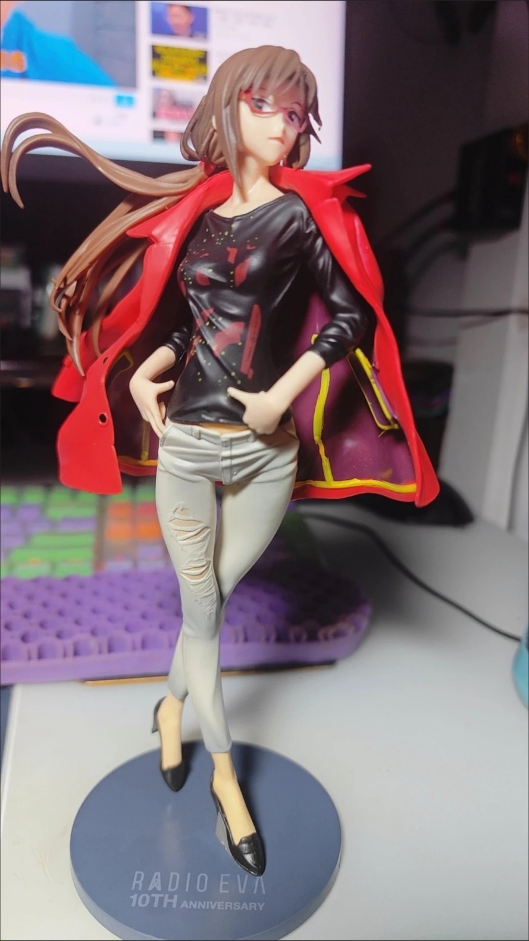 Radio Eva 10th Anniversary Mari Makinami Illust.. | Köp på Tradera ...