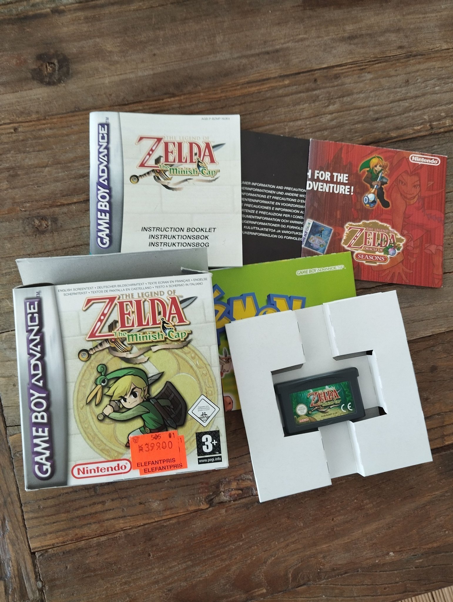 Nintendo Game Boy Advance - The Legend of Zelda.. | Köp på Tradera ...