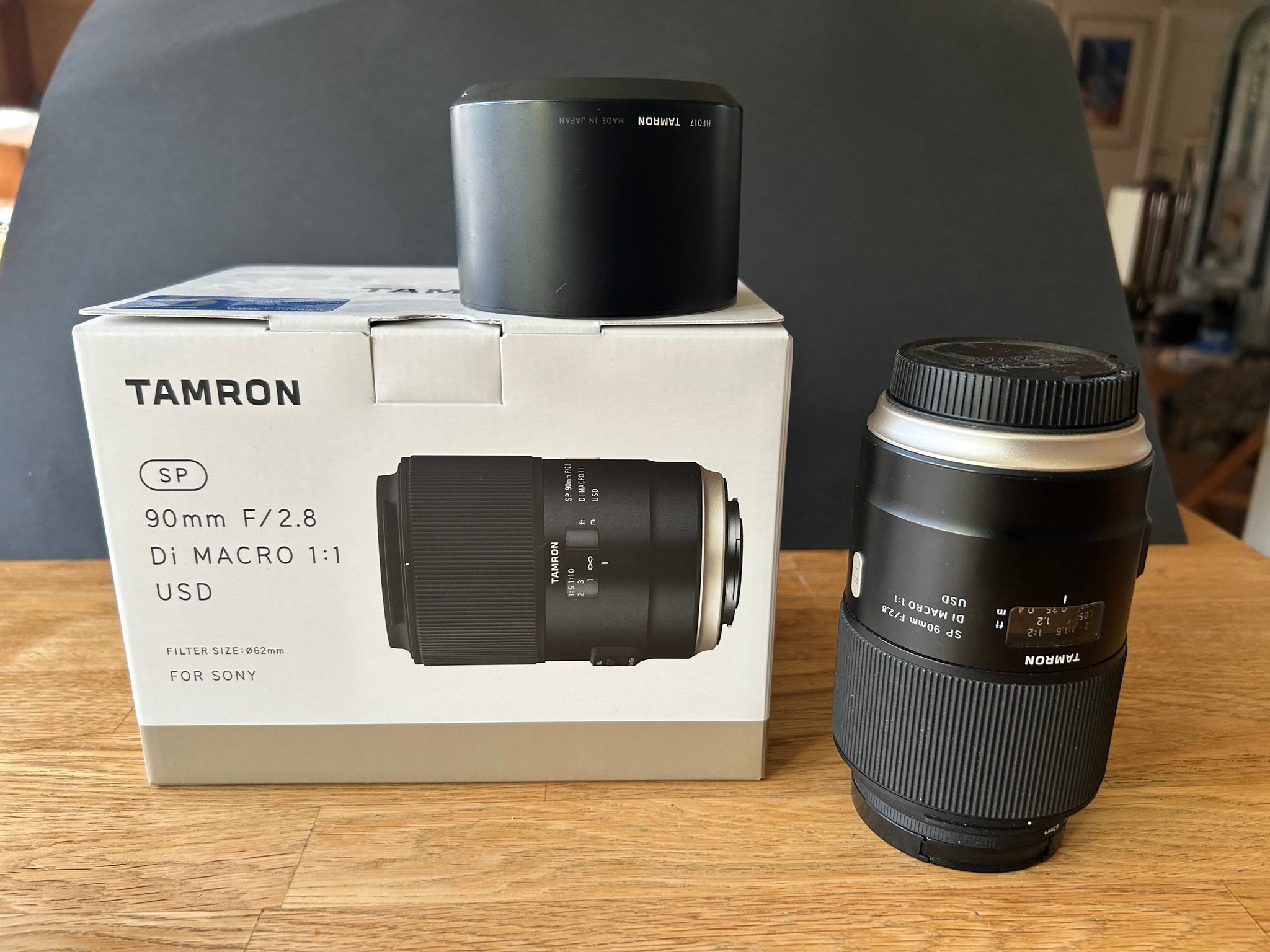 TAMRON SP 90mm f/2,8 Di MACRO 1:1 USD till Sony A | Köp på Tradera ...