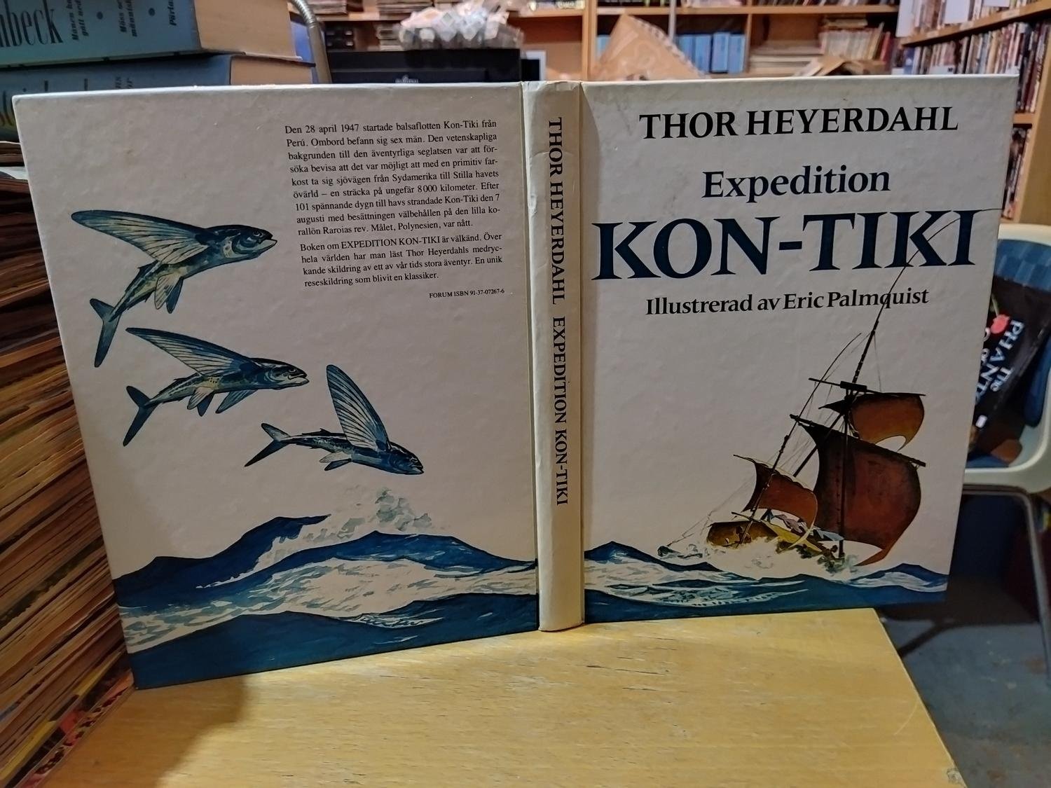 Expedition Kon-Tiki Thor Heyer.. | Köp från Vinylcomics på Tradera ...