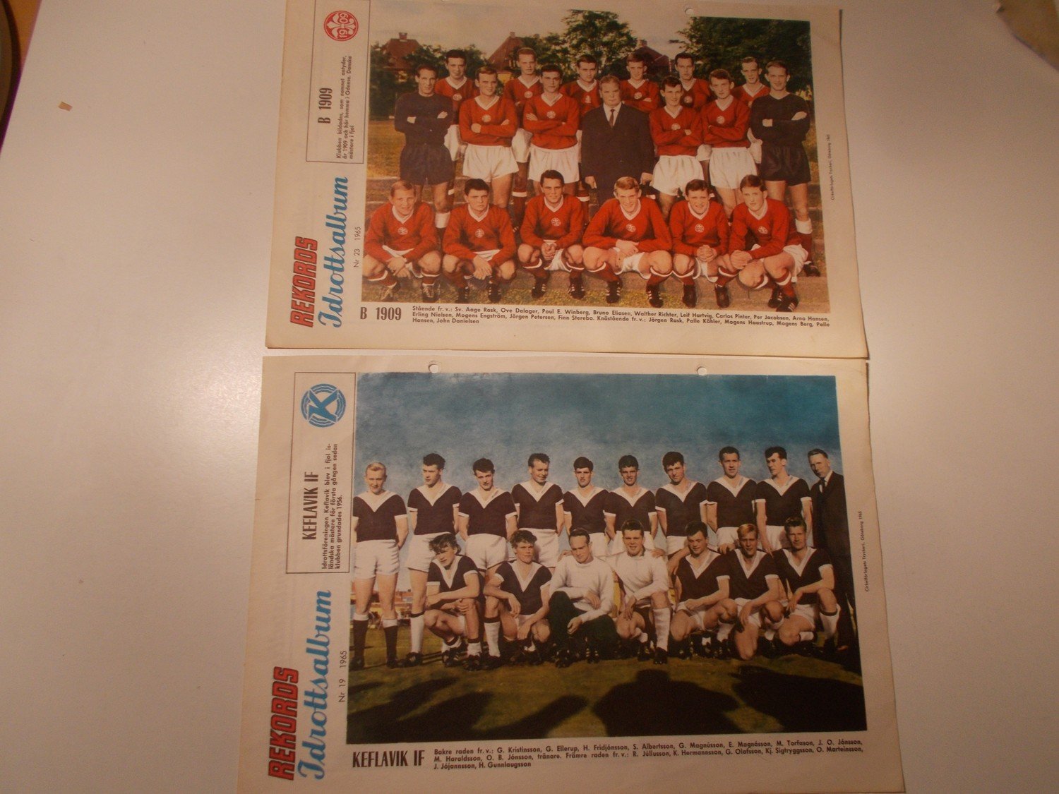 Se produkter som liknar KEFLAVIK IF Island/B 1909 Dan.. på Tradera ...