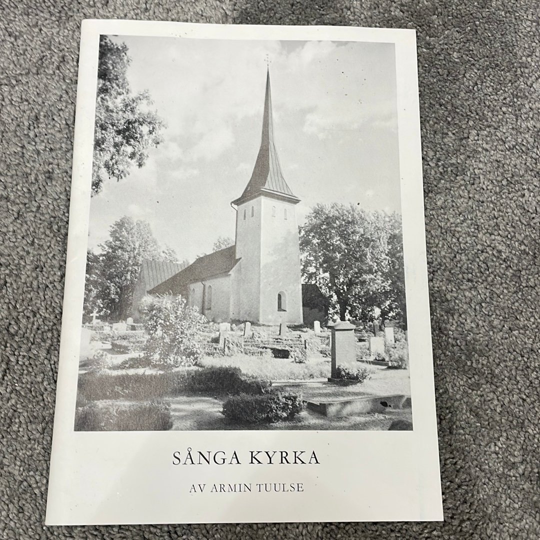 Sånga Kyrka häfte | Köp på Tradera (699816331)
