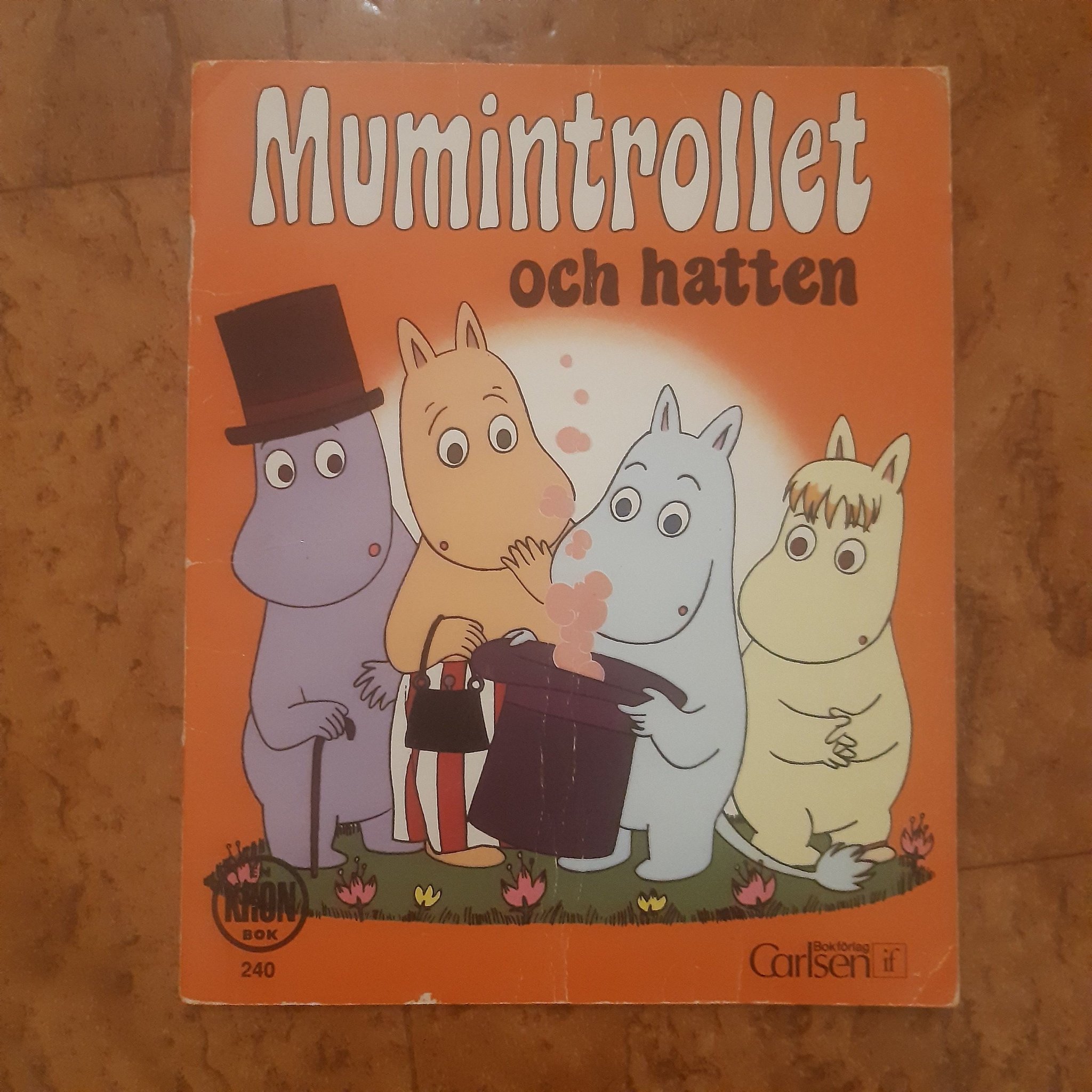 Mumintrollet och hatten Kron bok | Köp på Tradera (574717087)