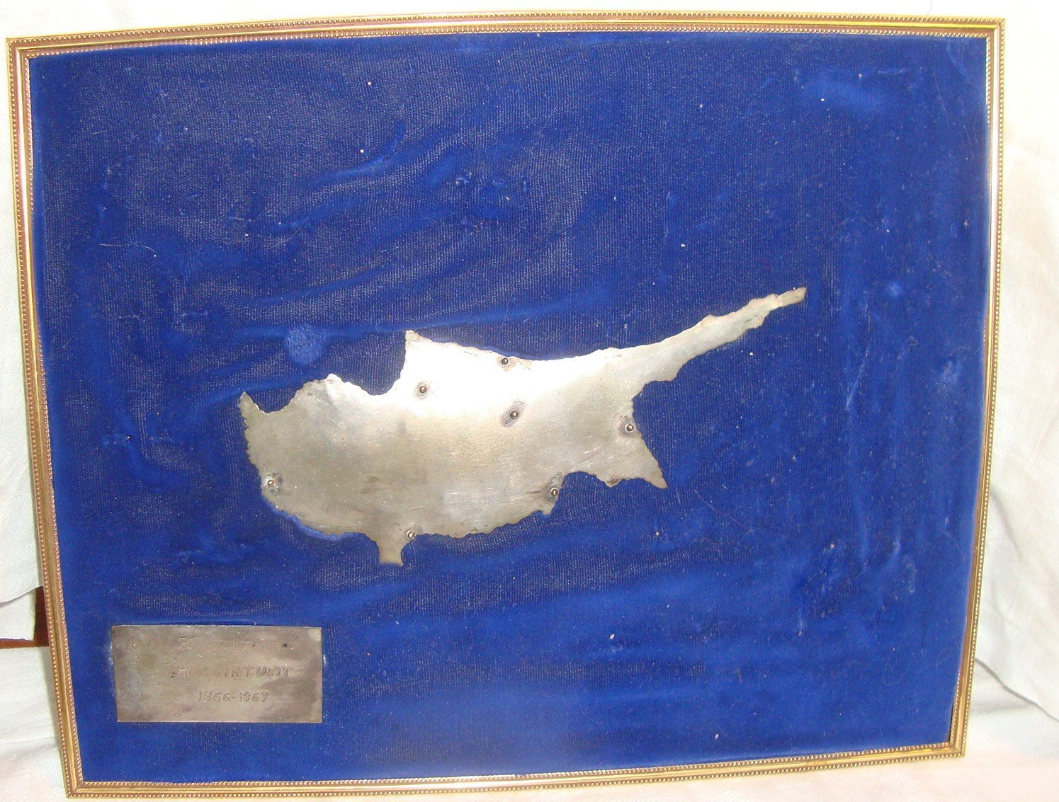 Nåltavla FN Cypern 1966-1967 | Köp från novaretro på Tradera (619219631)