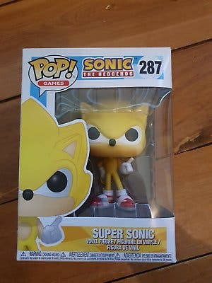 Funko Pop! 287 Sonic the Hedgehog Super Sonic F.. | Köp på Tradera ...