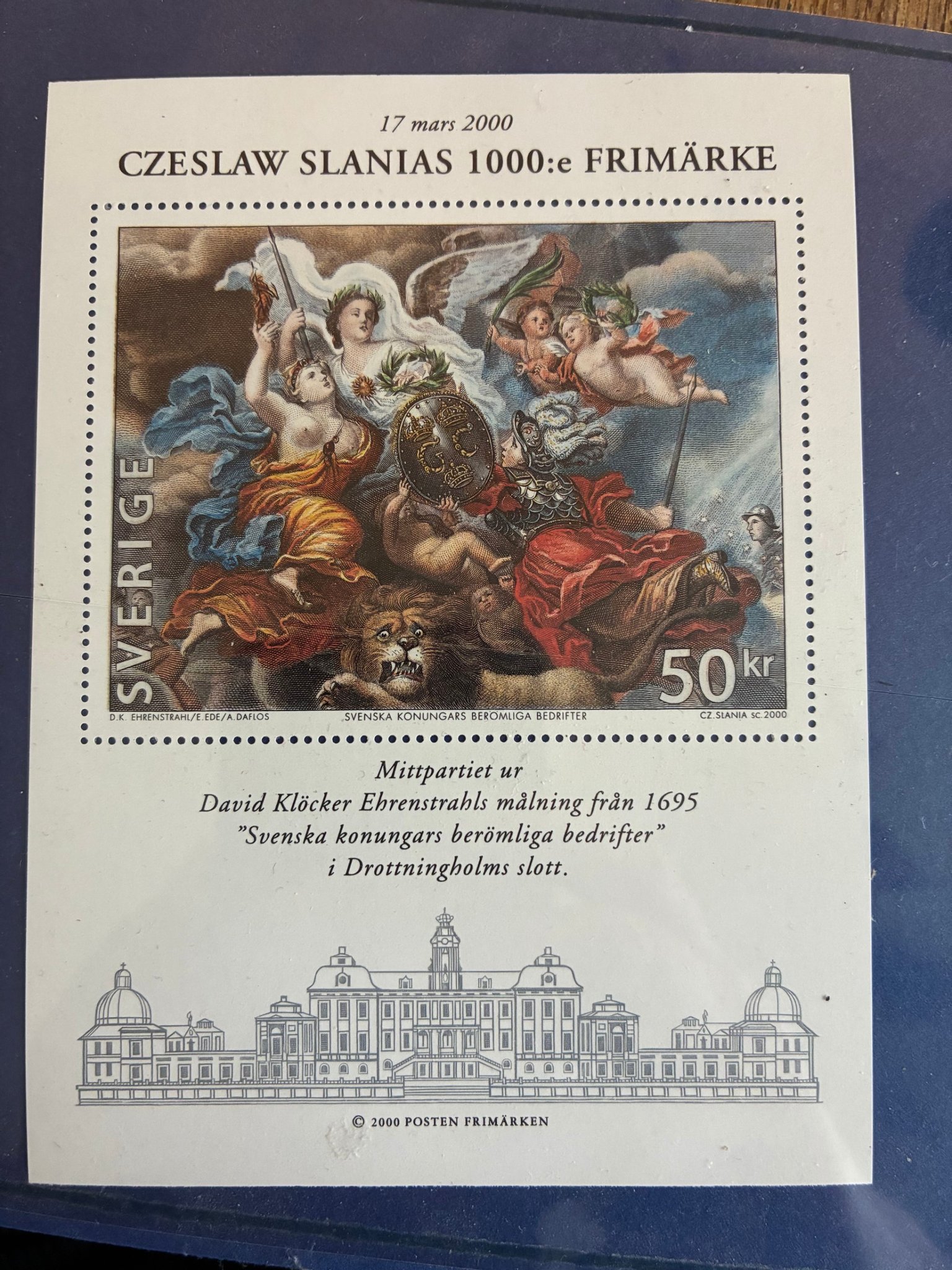 Se produkter som liknar Postfriskt ark Slania 1000:e .. på Tradera ...