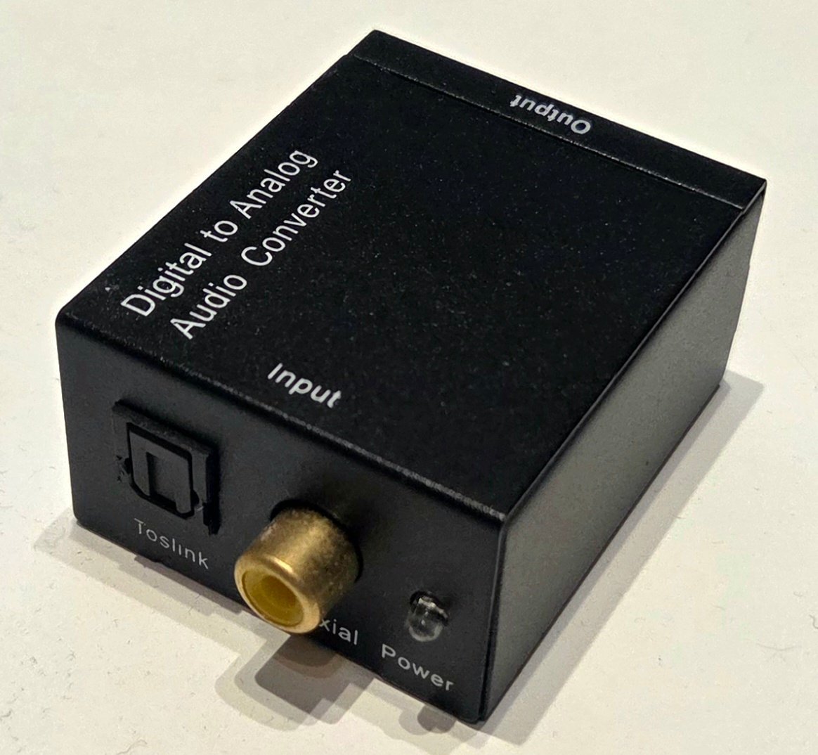 Digital till Analog Audio Converter. Optisk/koa.. | Köp på Tradera ...