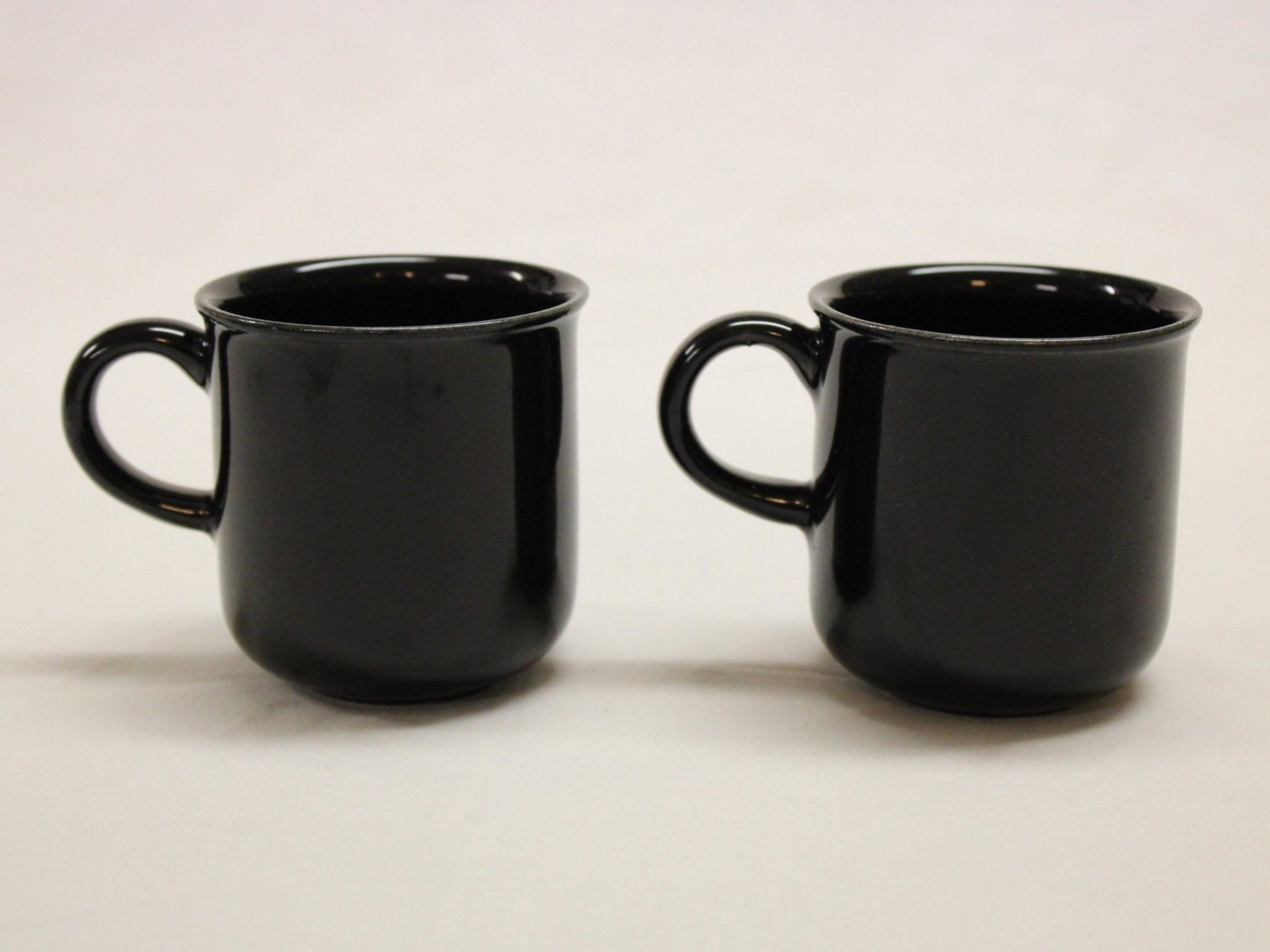 2 Svart Glöggmugg Glöggmuggar LIten Mugg Höganä.. | Köp på Tradera ...