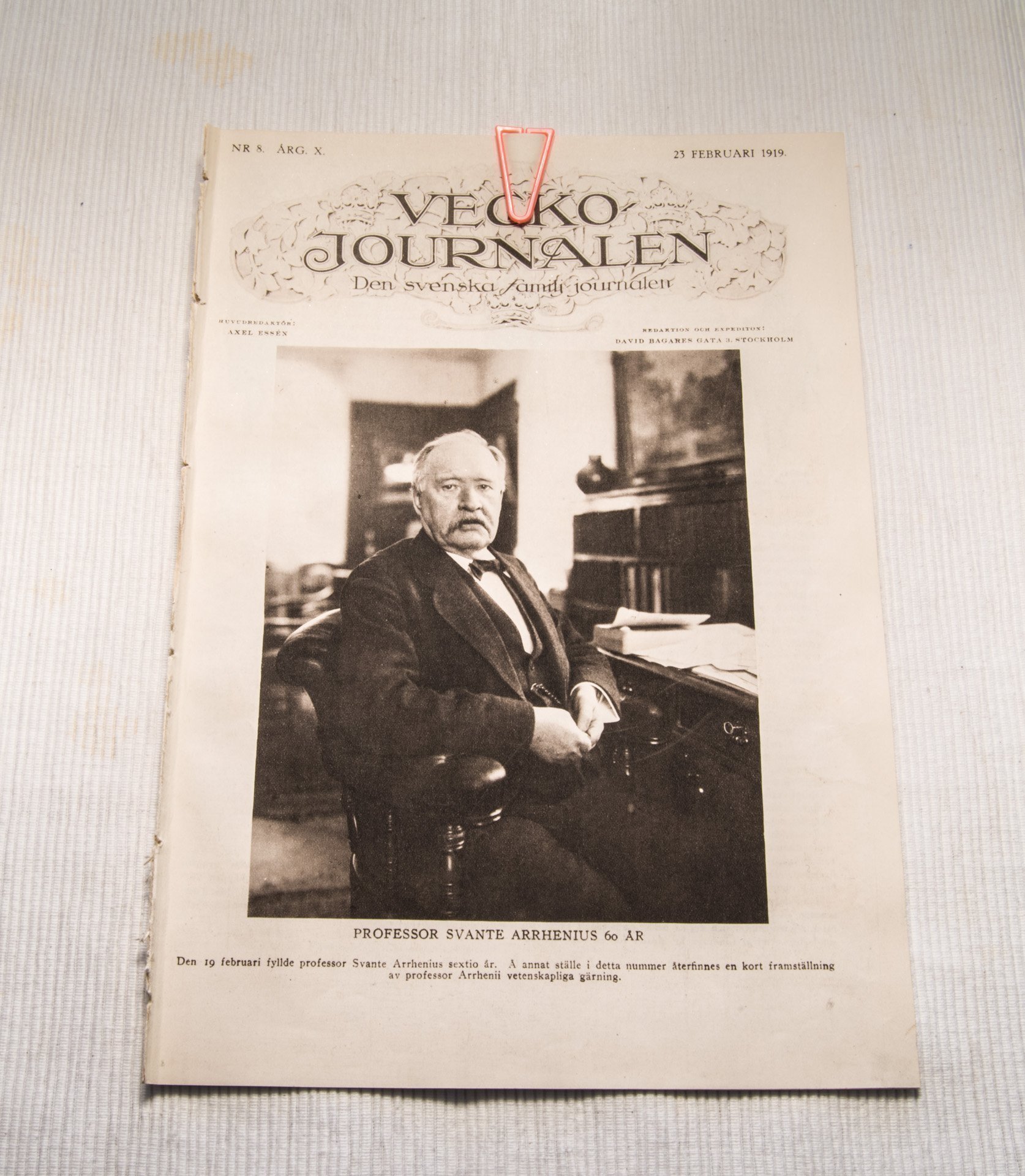 REA! 2 nr Vecko-Journalen 1919, scrapping pysse.. | Köp på Tradera ...
