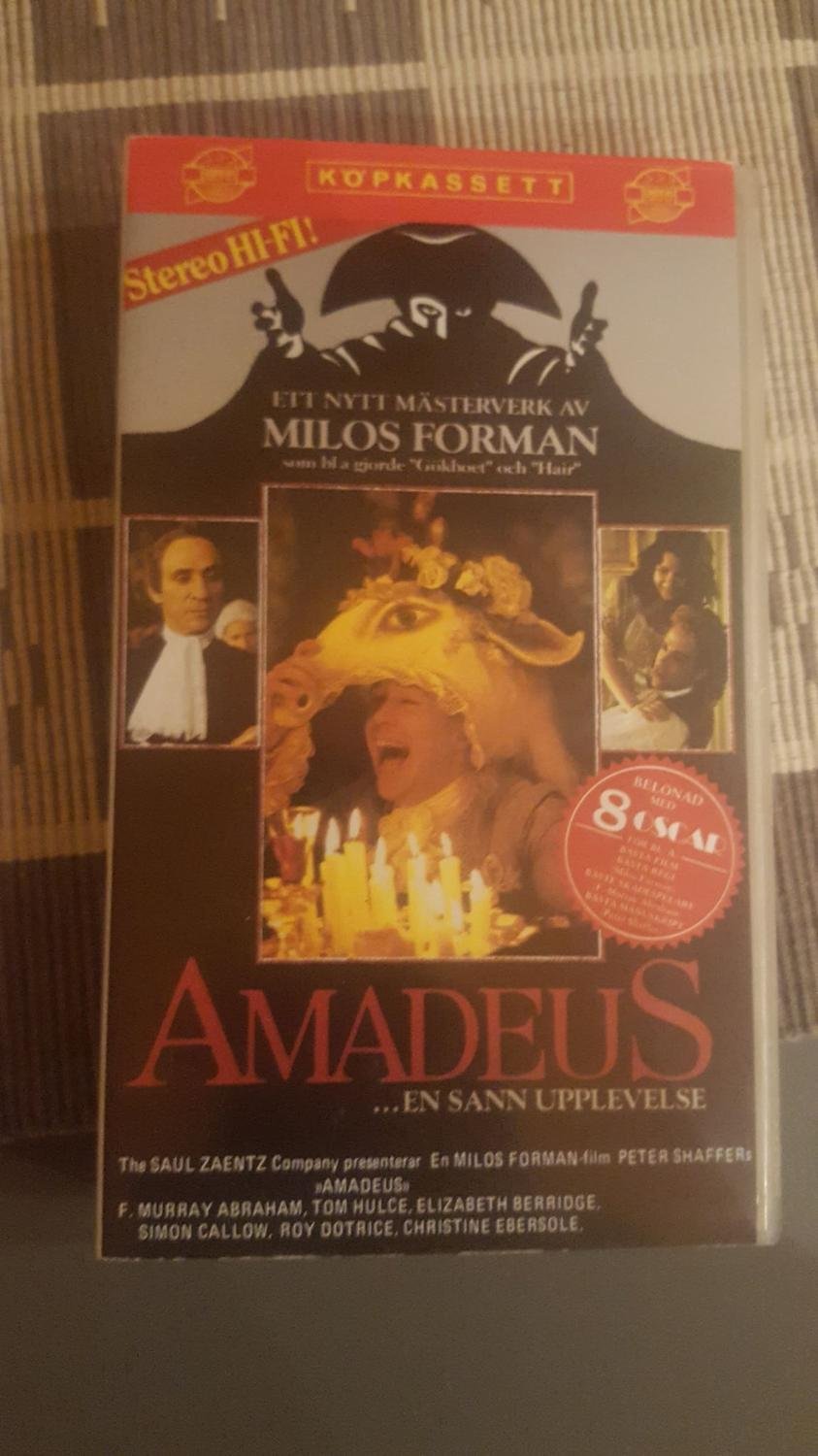 Vhs - Amadeus | Köp på Tradera (567228109)