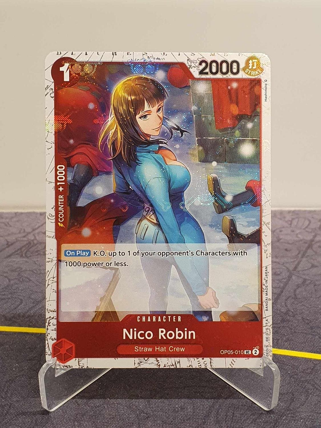 NICO ROBIN - Jolly Roger Holo - The Best - One .. | Köp på Tradera ...