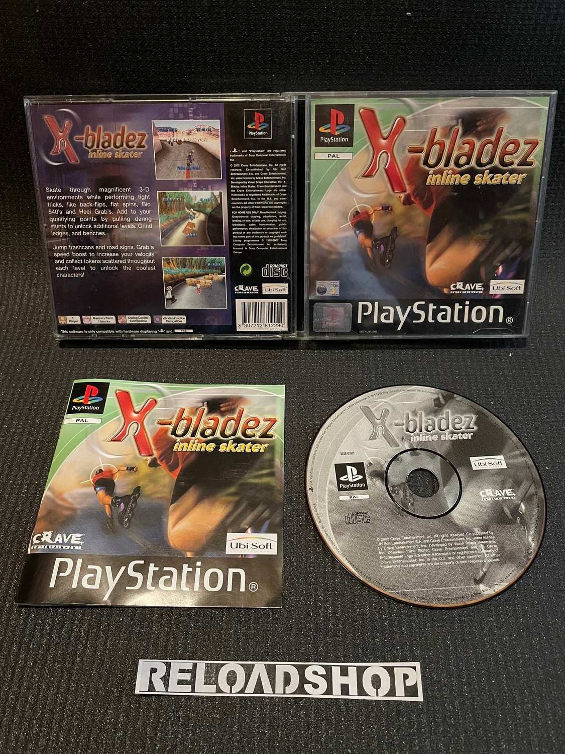 X Bladez Inline Skater PS1 PSO.. | Köp från RELOAD_SHOP på Tradera ...
