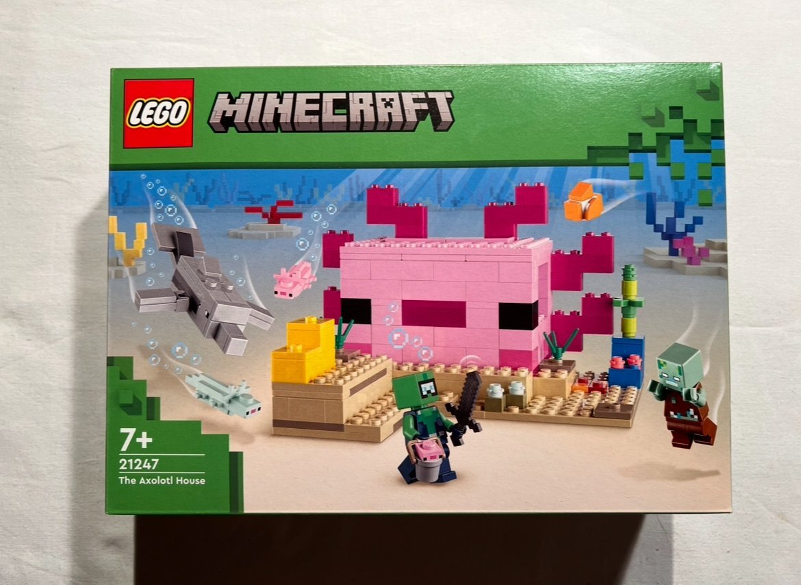 NYTT! Oöppnat LEGO 21247 Minecraft - The Axolot.. | Köp på Tradera ...