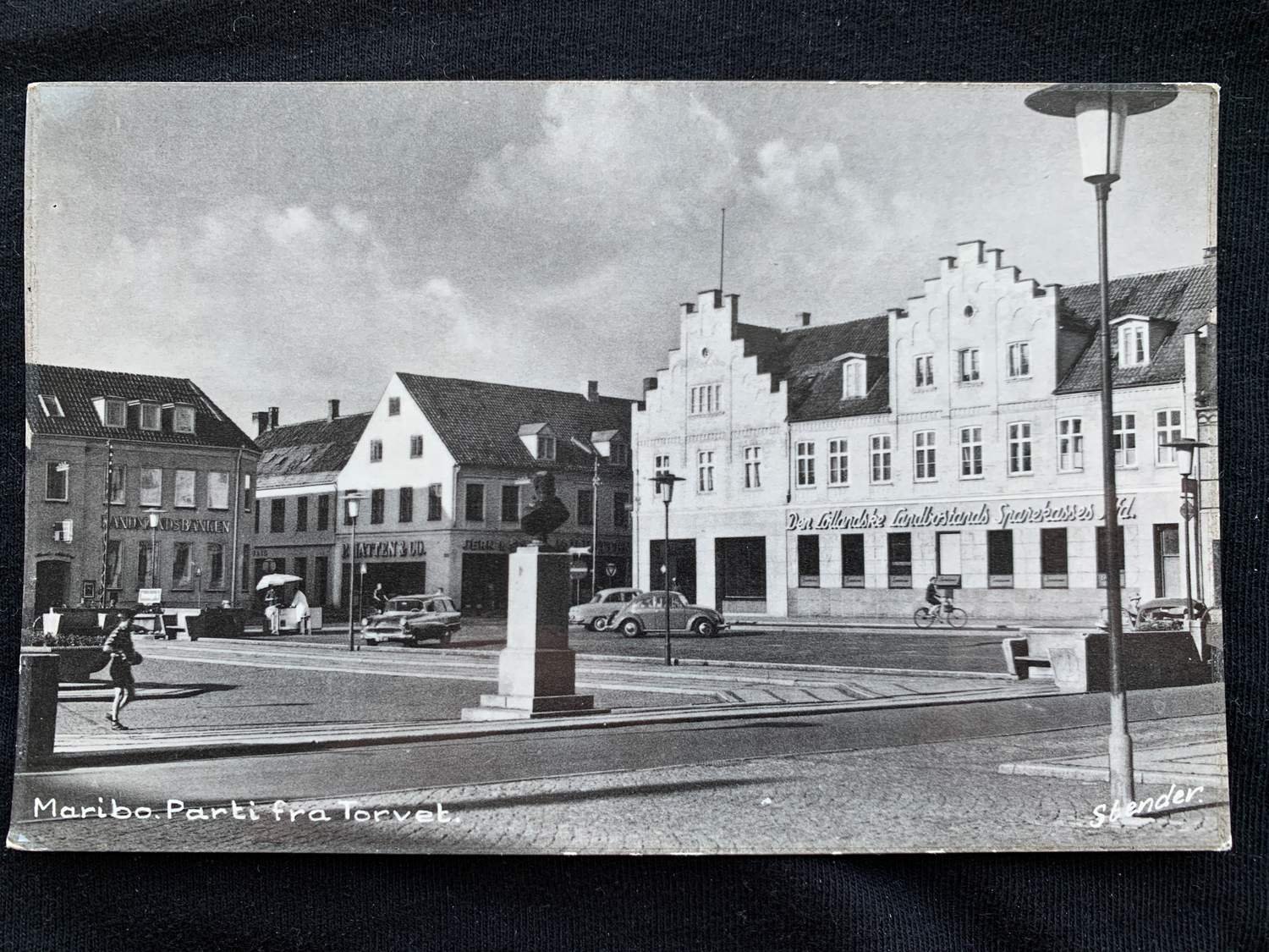 Maribo Danmark Torvet med bilar . Denmark Postk.. | Köp på Tradera ...