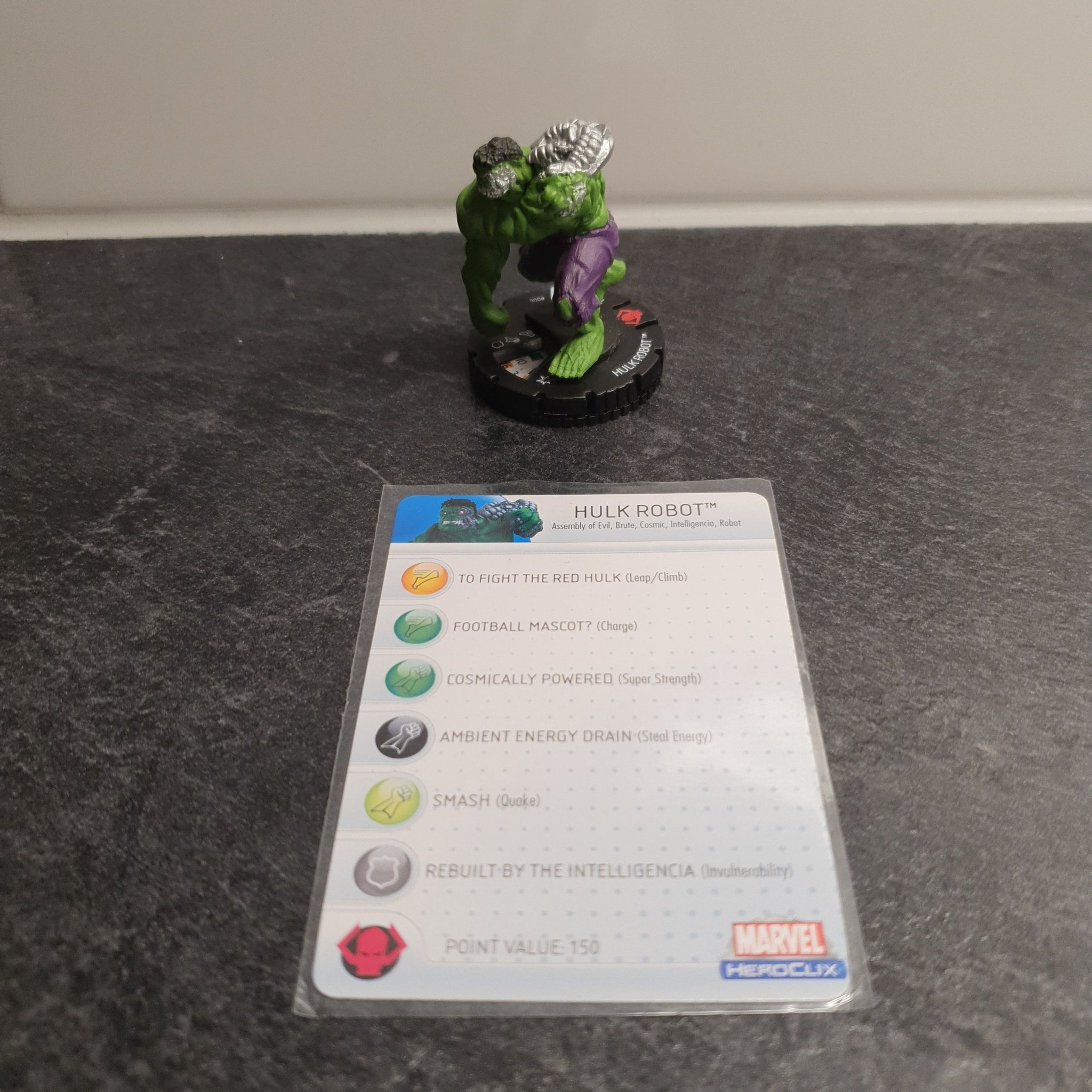Hulk Robot #006 Incredible Hulk Marvel Heroclix | Köp på Tradera ...