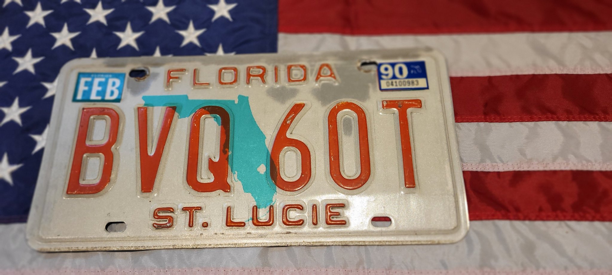 U.S. License plate - Florida - St. Lucie County | Köp på Tradera ...