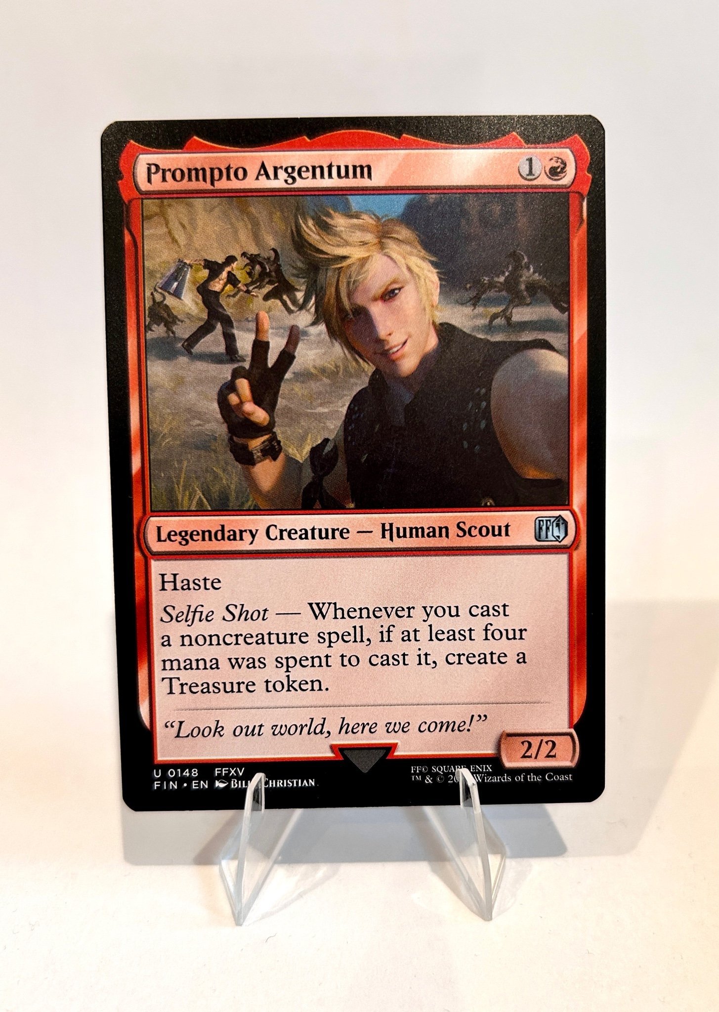 Prompto Argentum - Final Fantasy - Magic the Ga.. | Köp på Tradera ...