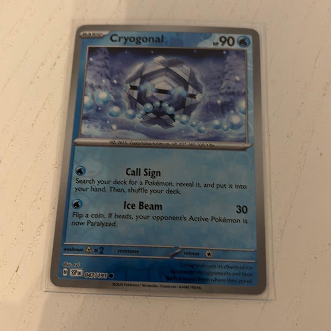 Se produkter som liknar Cryogonal - Pokémonkort på Tradera (695541967)
