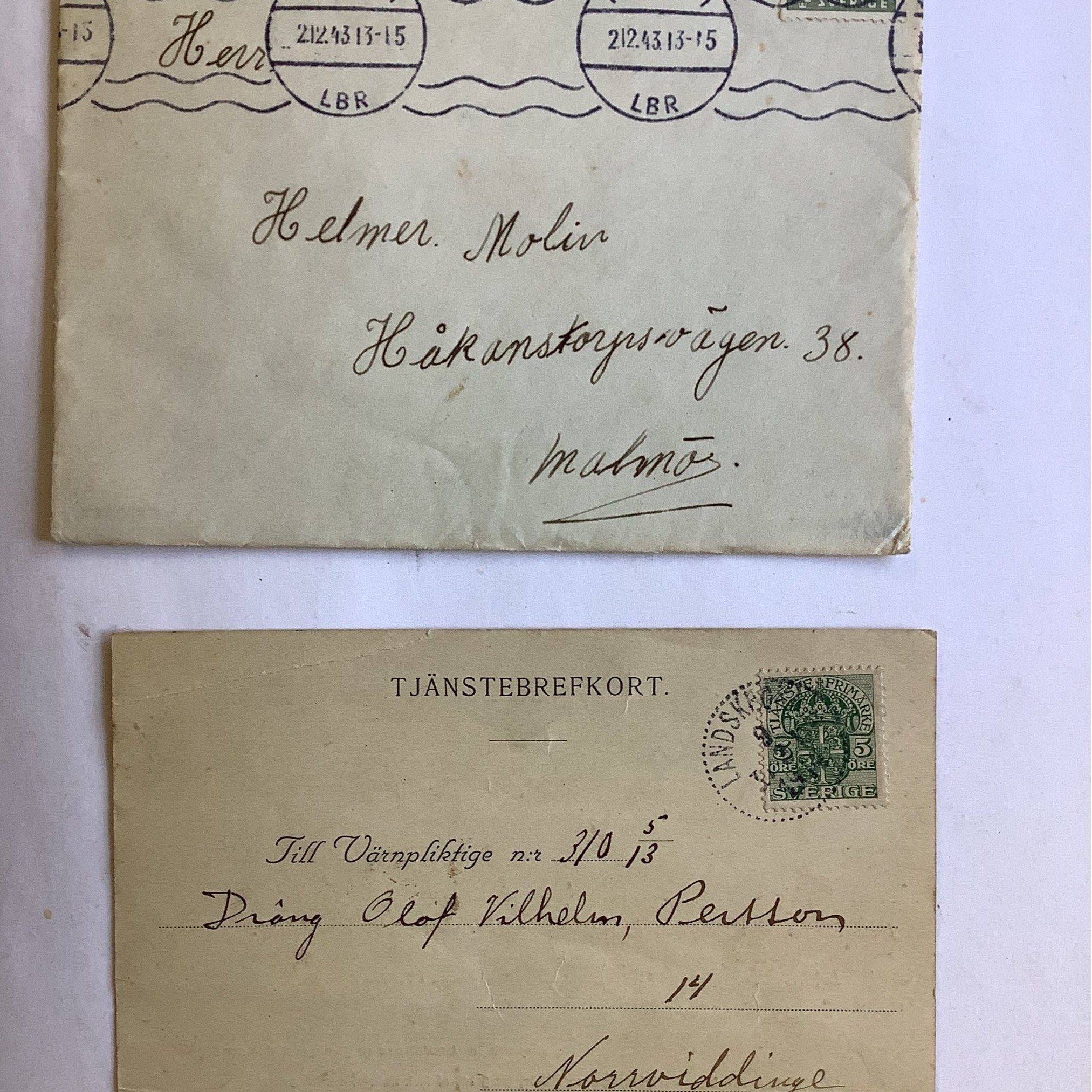 6 stycken Gamla brev | Köp på Tradera (563206143)