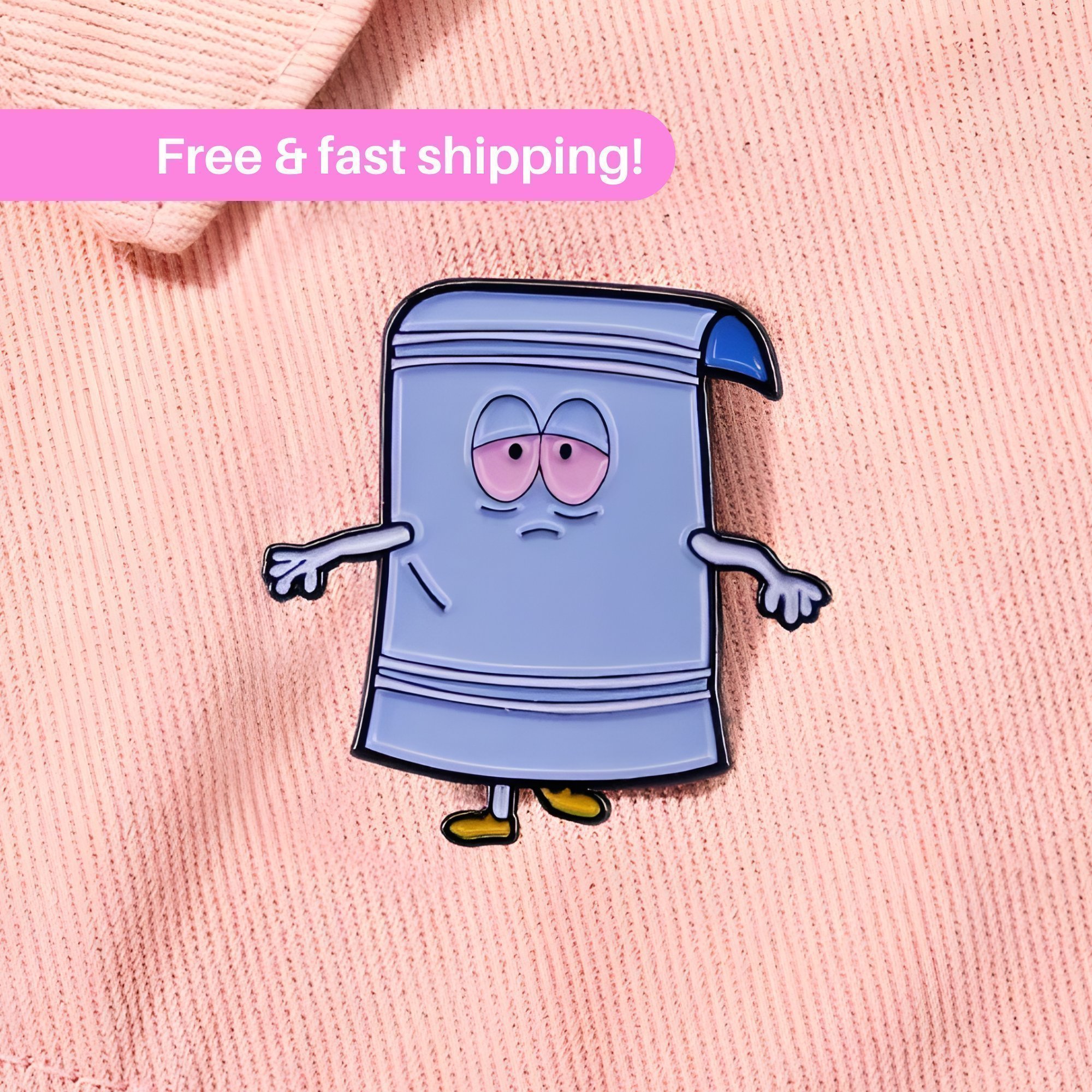 Se produkter som liknar South Park Towelie Enamel Pin.. på Tradera ...