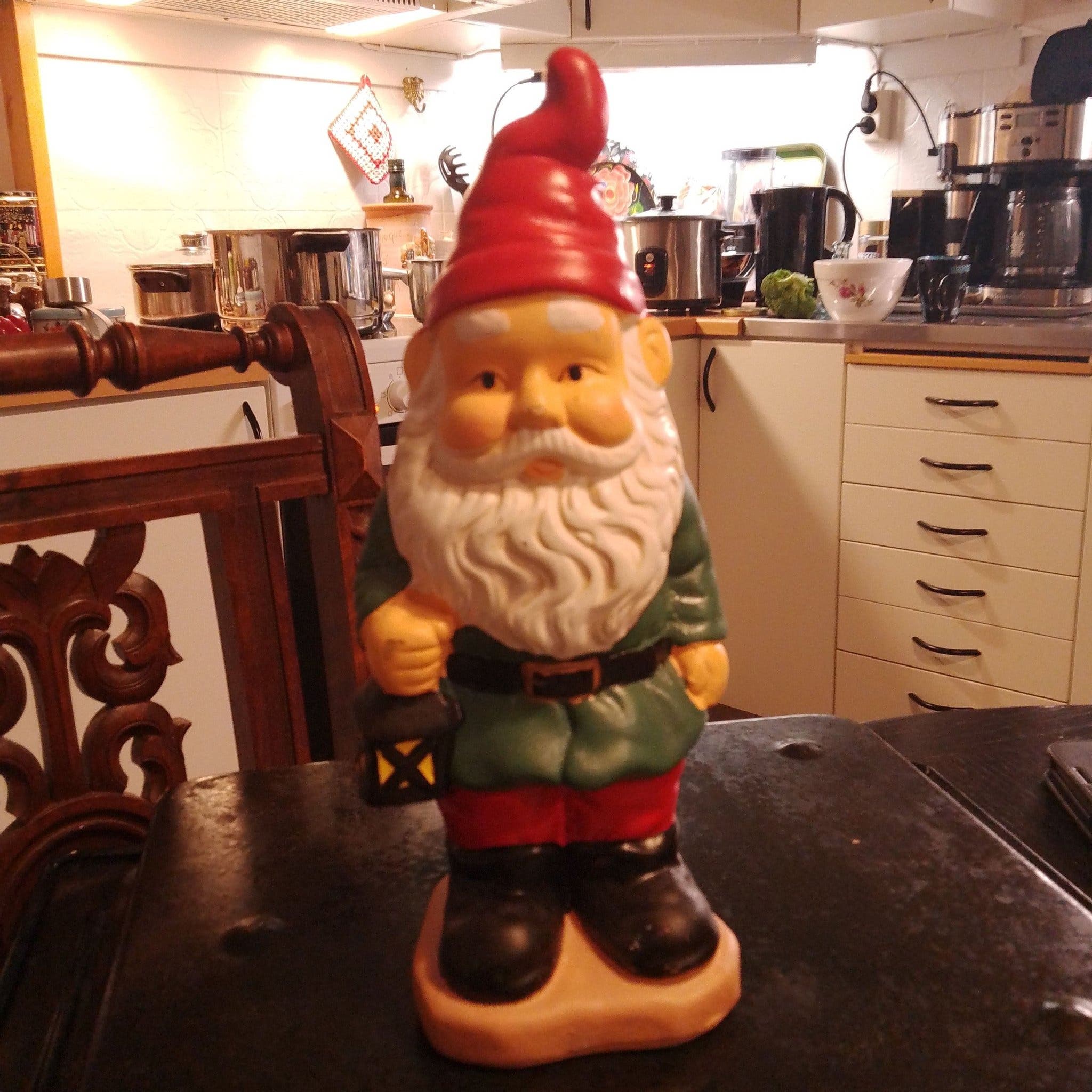 Tomte med lykta | Köp på Tradera (702473850)