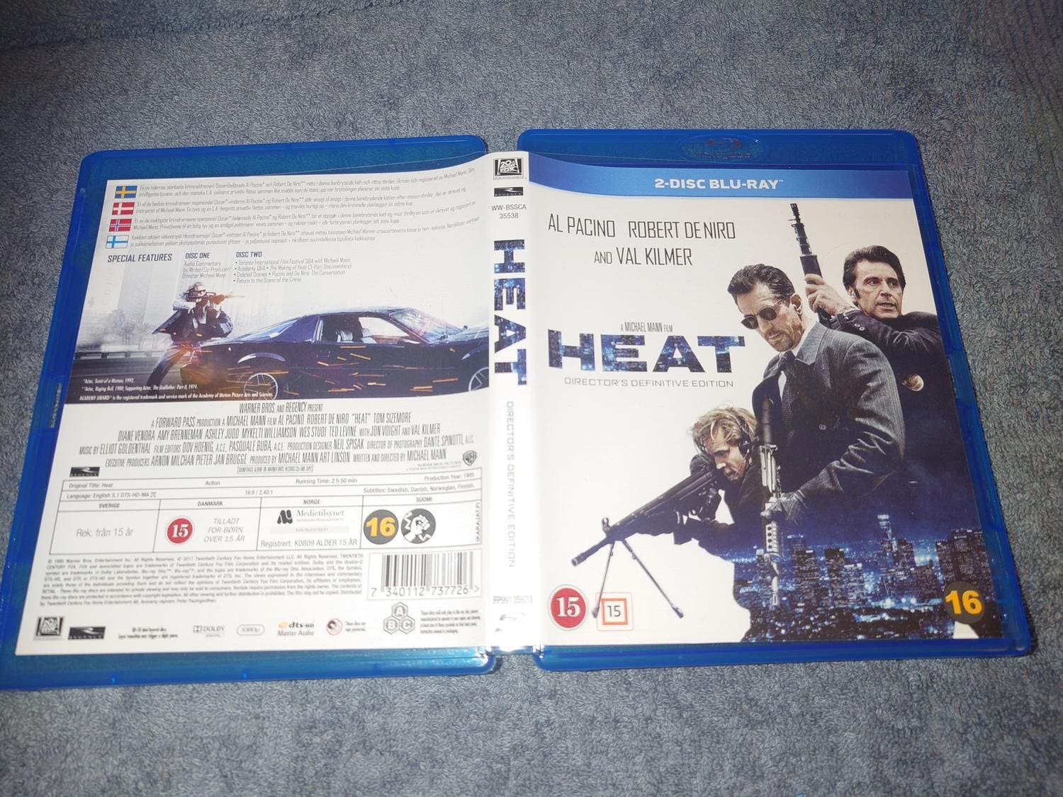 Heat (2-disc, Blu-ray), Al Pacino.. | Köp från Peper073 på Tradera ...