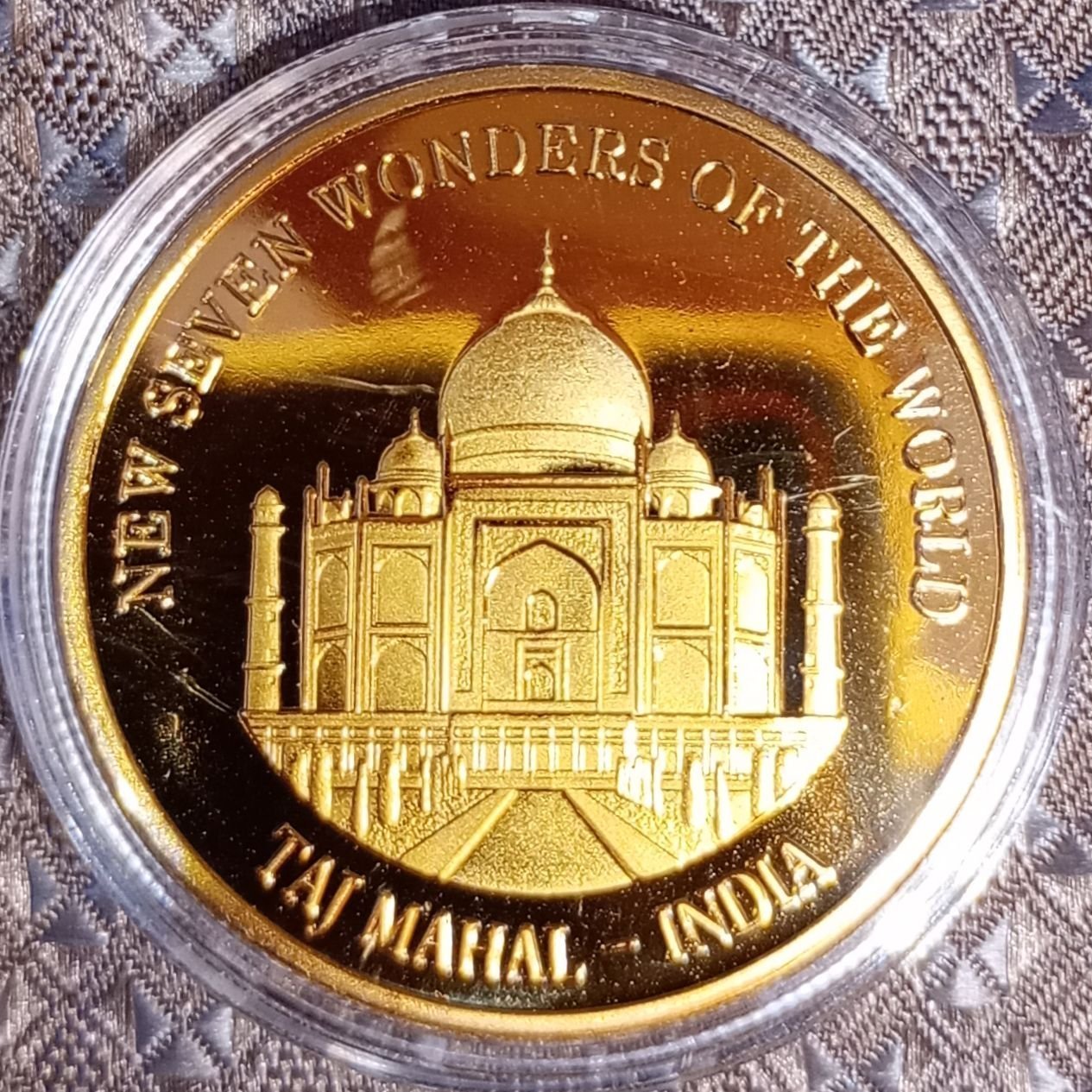 Taj Mahal, India - Display/Collectors Coin - Se.. | Köp på Tradera ...