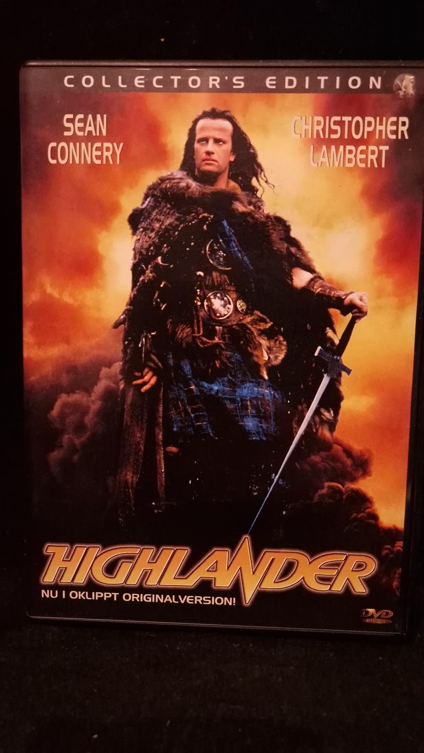 Highlander (DVD) Christopher Lambert, Sean Conn.. | Köp på Tradera ...