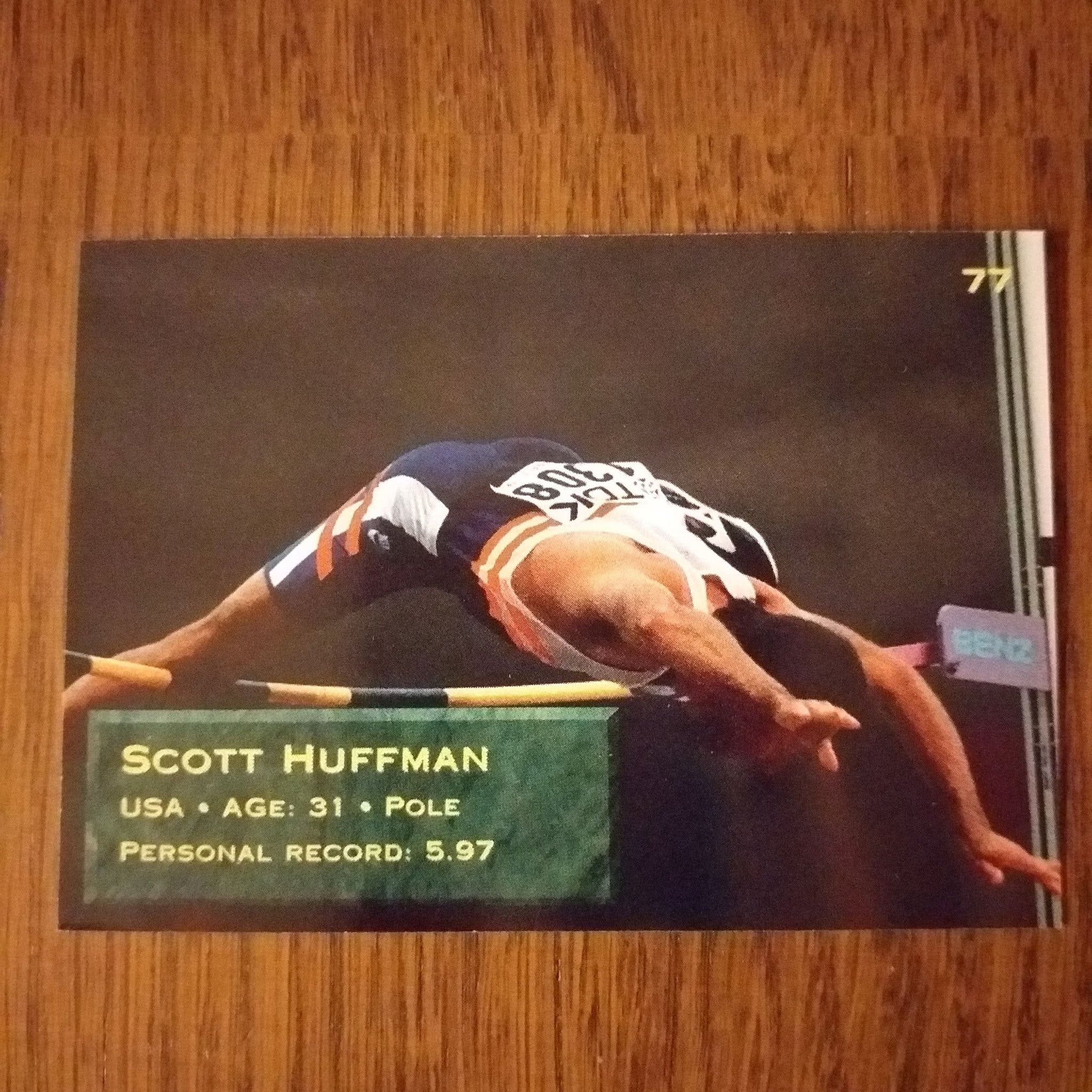 Se produkter som liknar Samlarkort - Scott Huffman - .. på Tradera ...