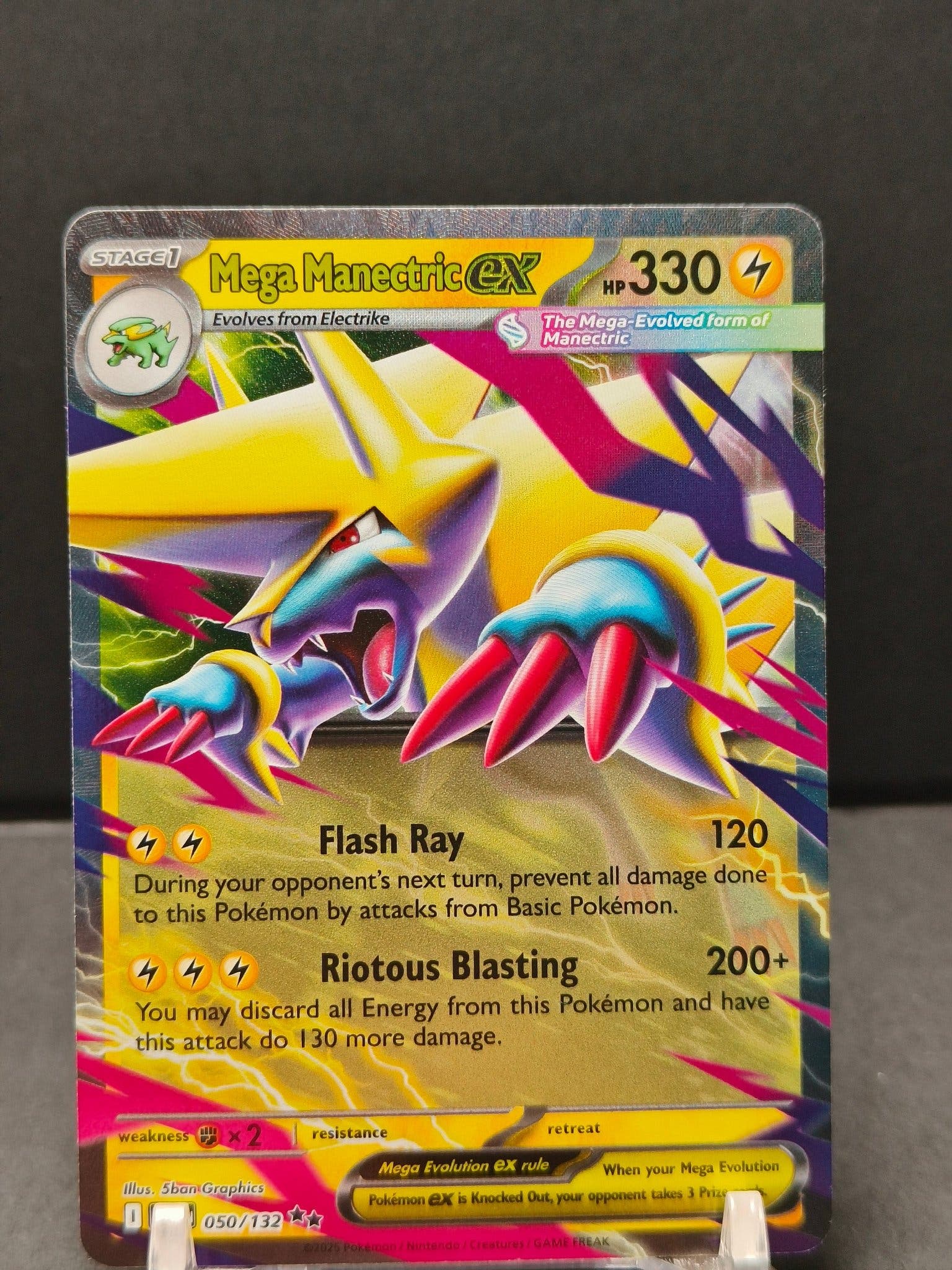 Mega Manectric ex #50 Pokémon Mega Evolution | Köp på Tradera (708508369)