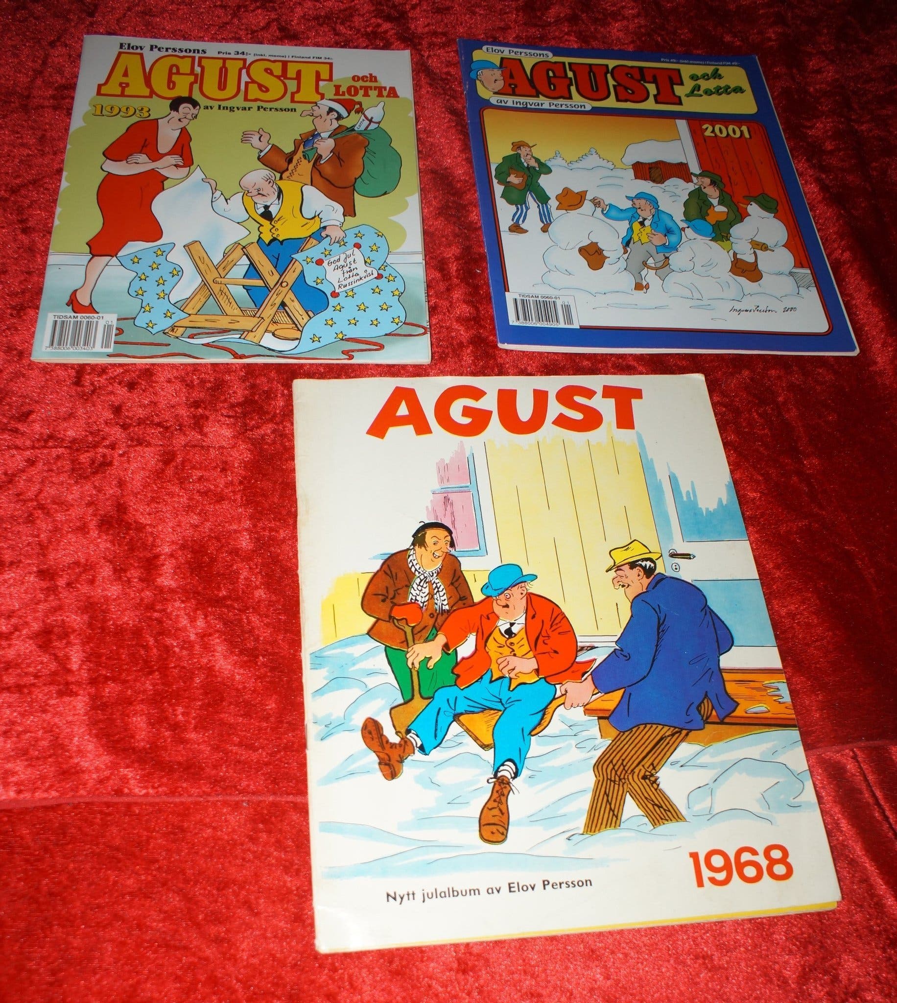 JULTIDNINGAR JULALBUM ALBUM AGUST 1968 1993 200.. | Köp på Tradera ...