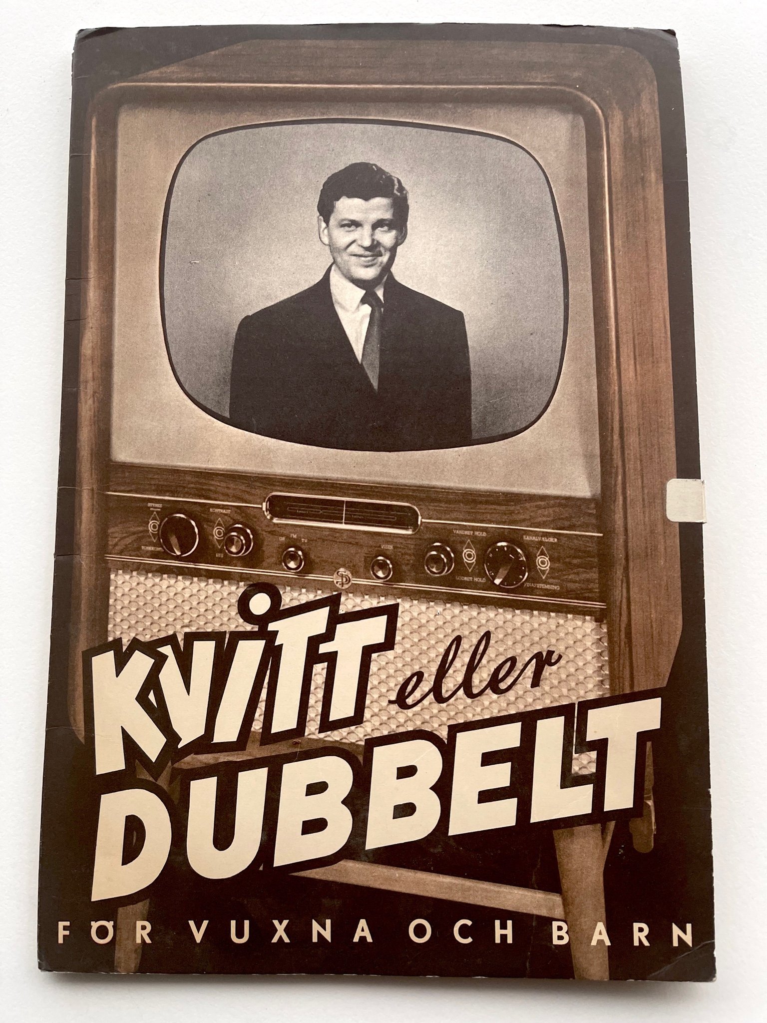 Kvitt eller dubbelt. Spel från 50-talet i origi.. | Köp på Tradera ...