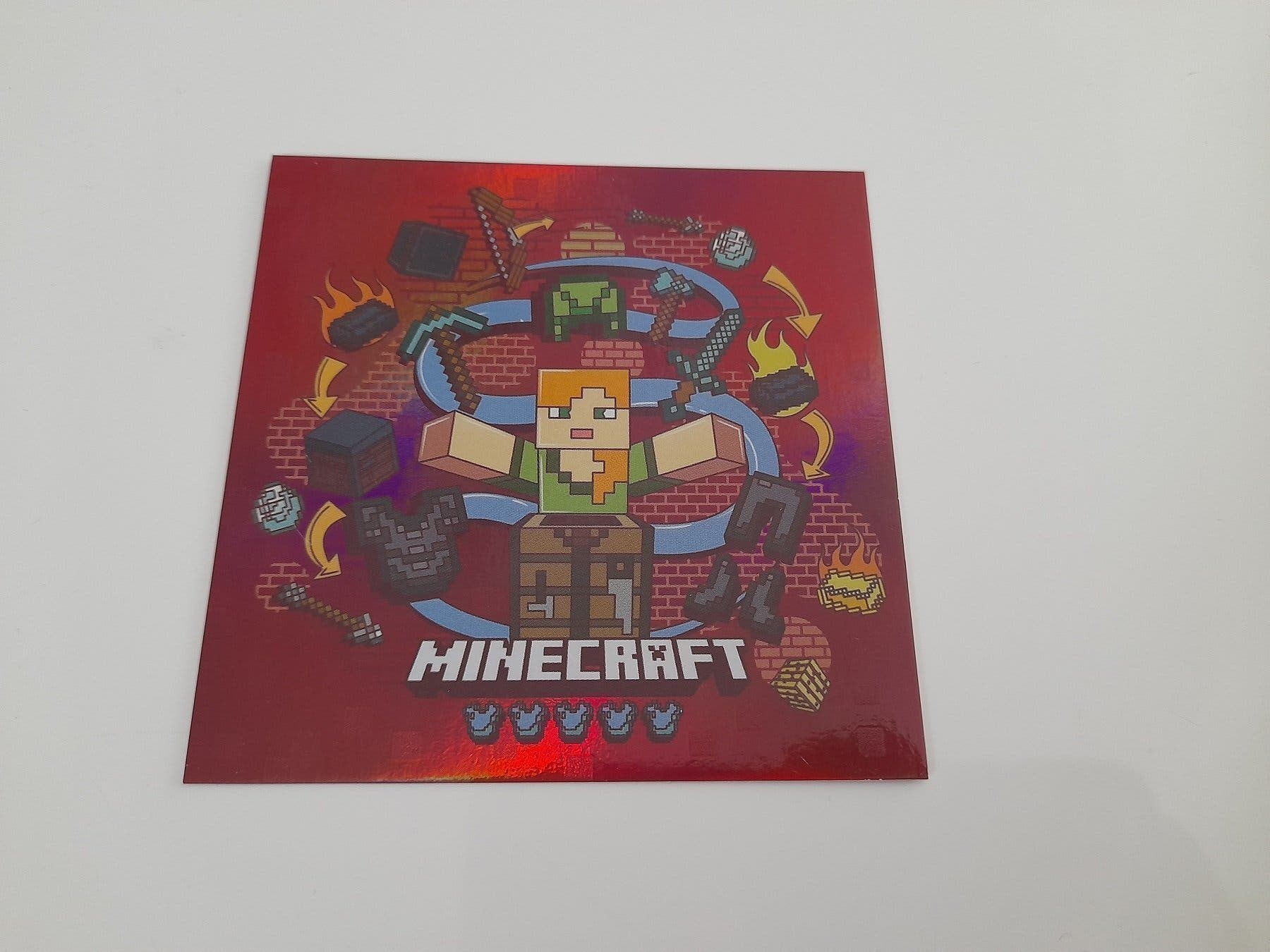 Minecraft Treasure Limited Edition Block Card P.. | Köp på Tradera ...