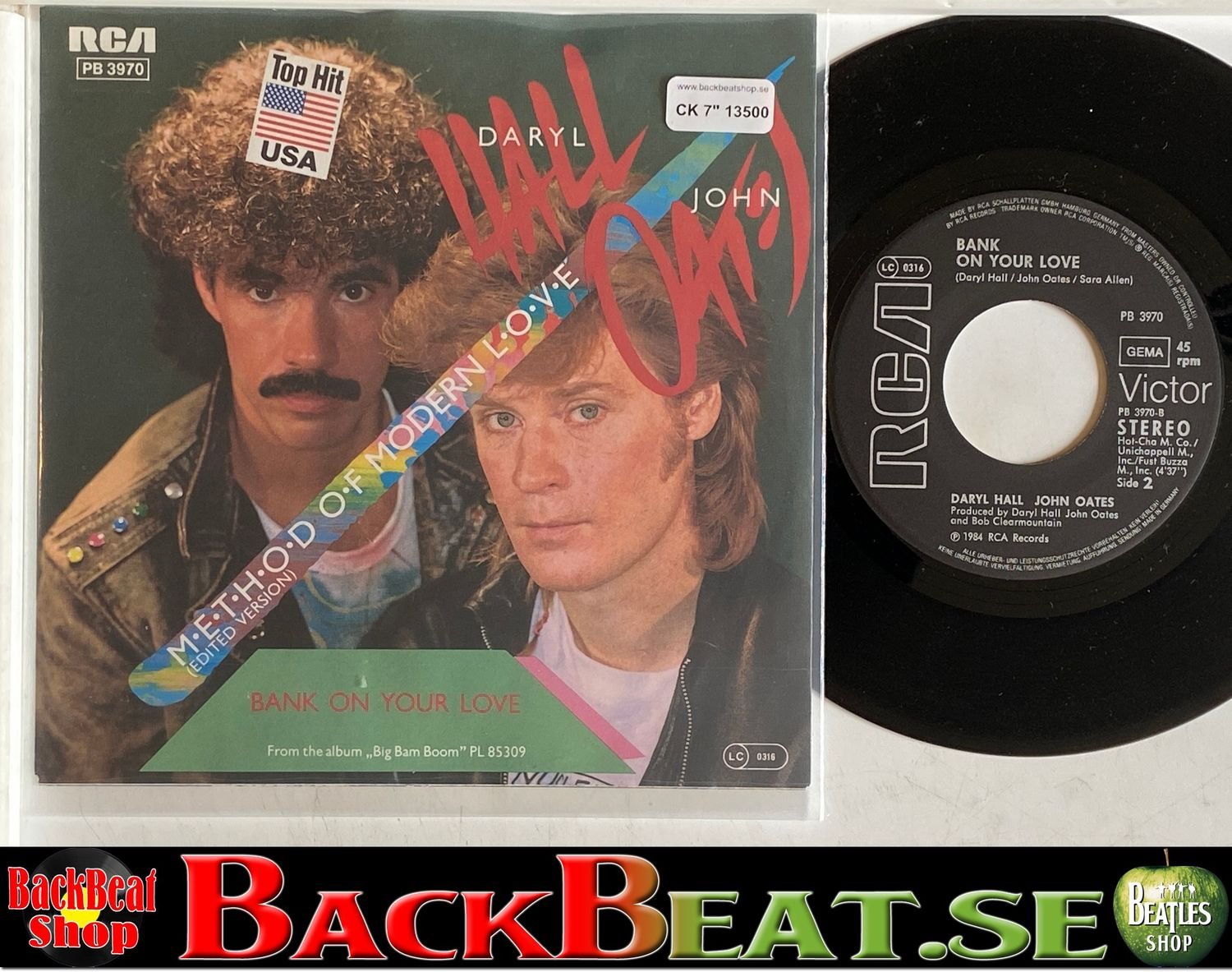 HALL & OATES - METHOD OF MODERN L.. | Köp från backbeat på Tradera ...