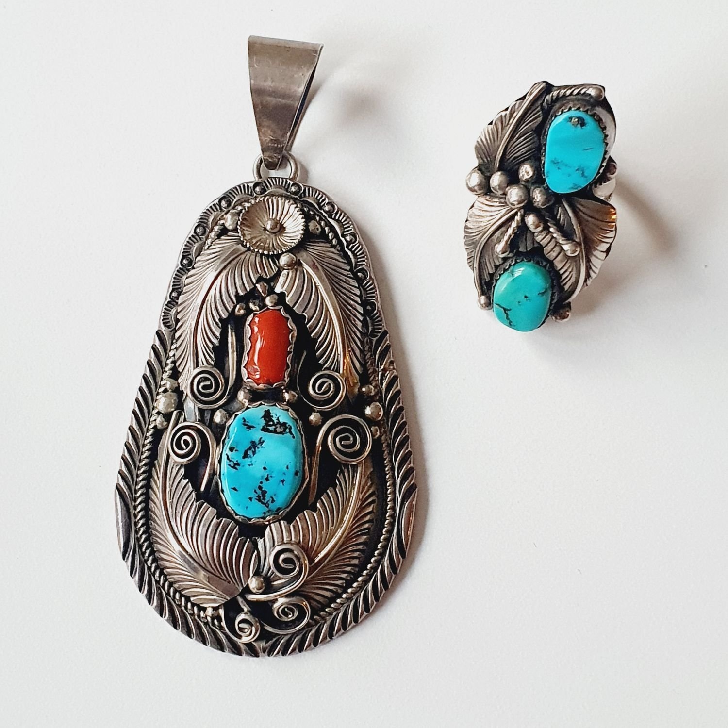 Roy Begay - Navajo - USA - Stor.. | Köp från EmsVintage på Tradera ...