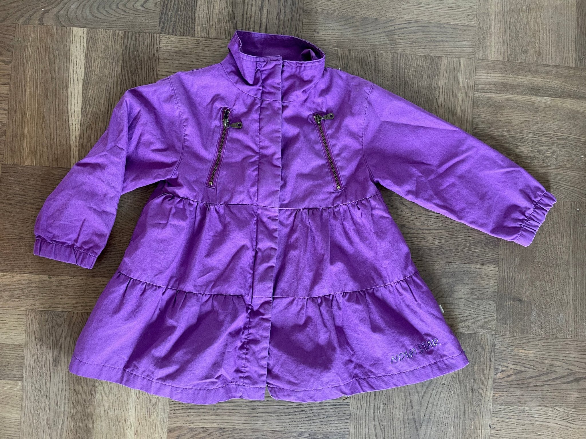 Novastar (Nova Star) jacka, lila, klockad model.. | Köp på Tradera ...