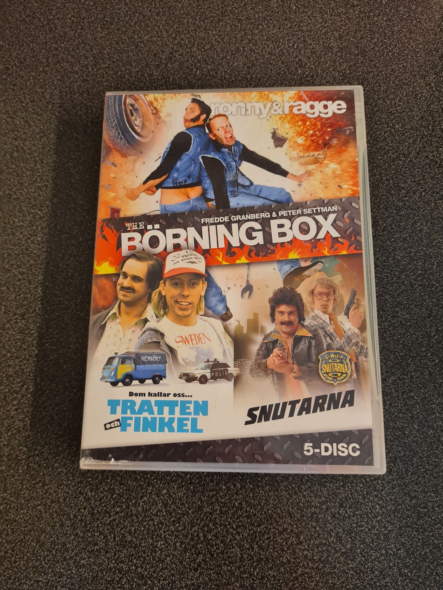 RONNY & RAGGE THE BÖRNING BOX / 5-DISC DVD BOX/.. | Köp på Tradera ...