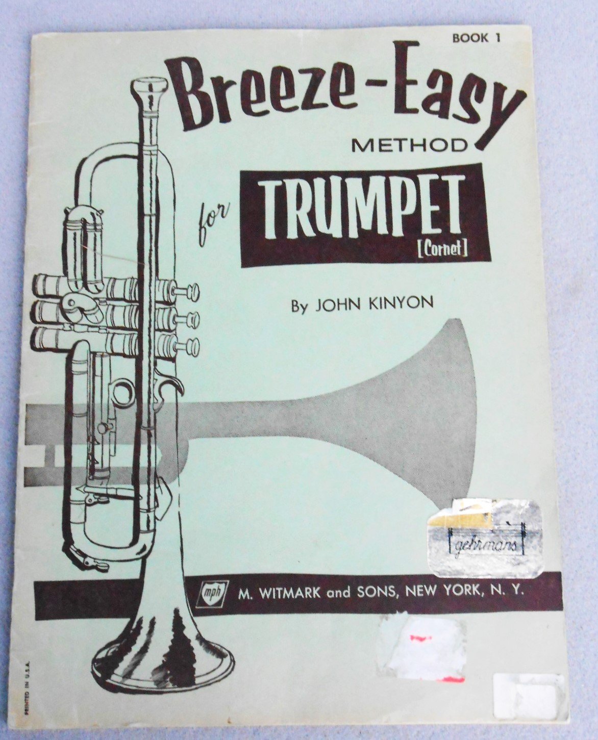 Breeze-Easy Method for Trumpet Book 1 av John K.. | Köp på Tradera ...