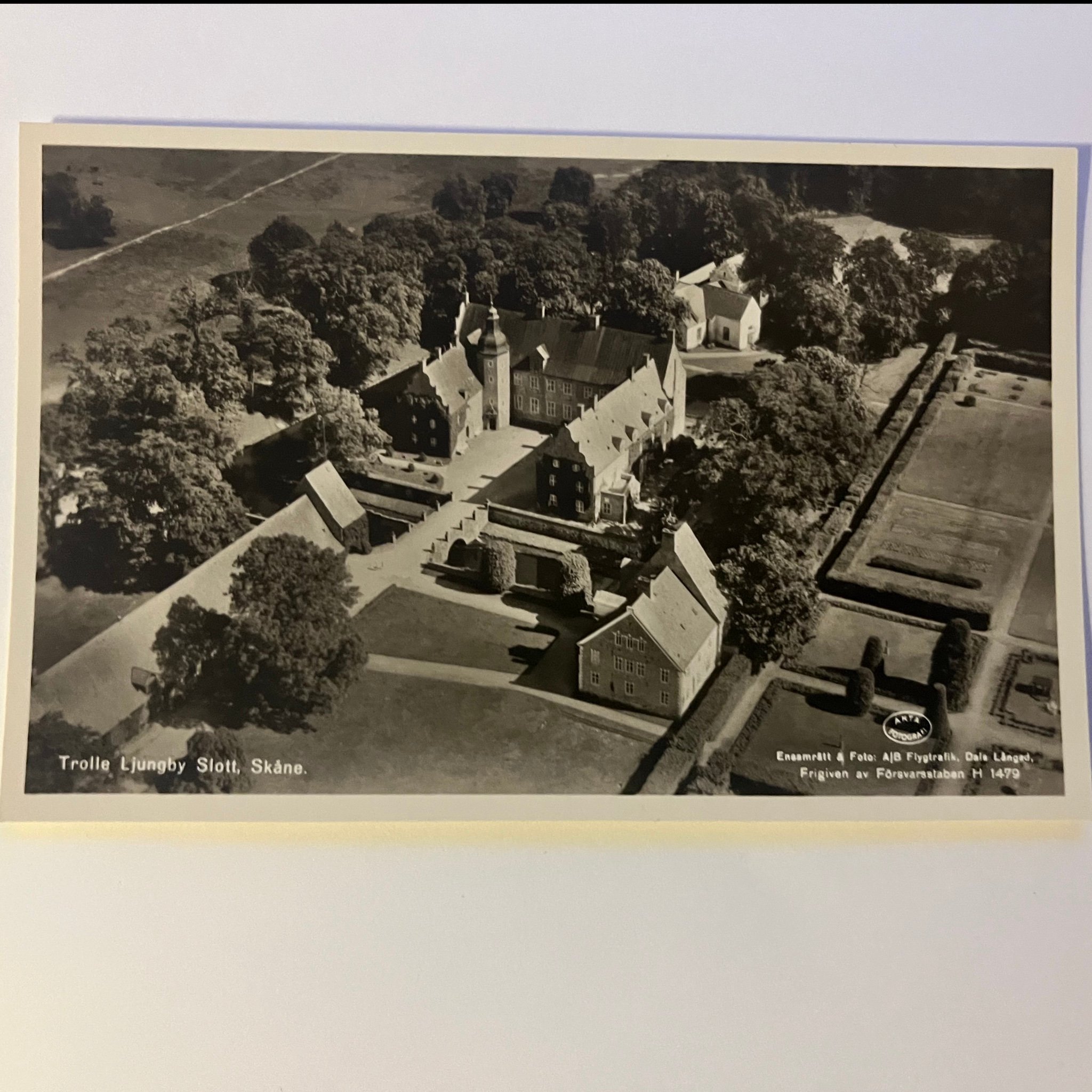 Vykort - Trolle Ljungby Slott, Skåne | Köp på Tradera (733722950)