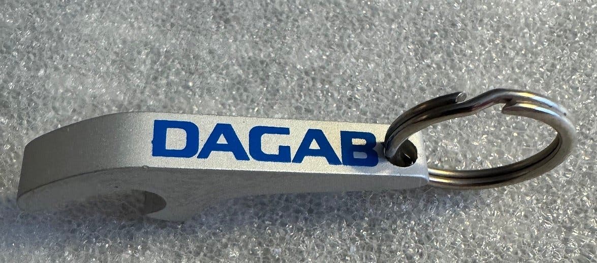 Se produkter som liknar Nyckelring - Dagab på Tradera (714382377)