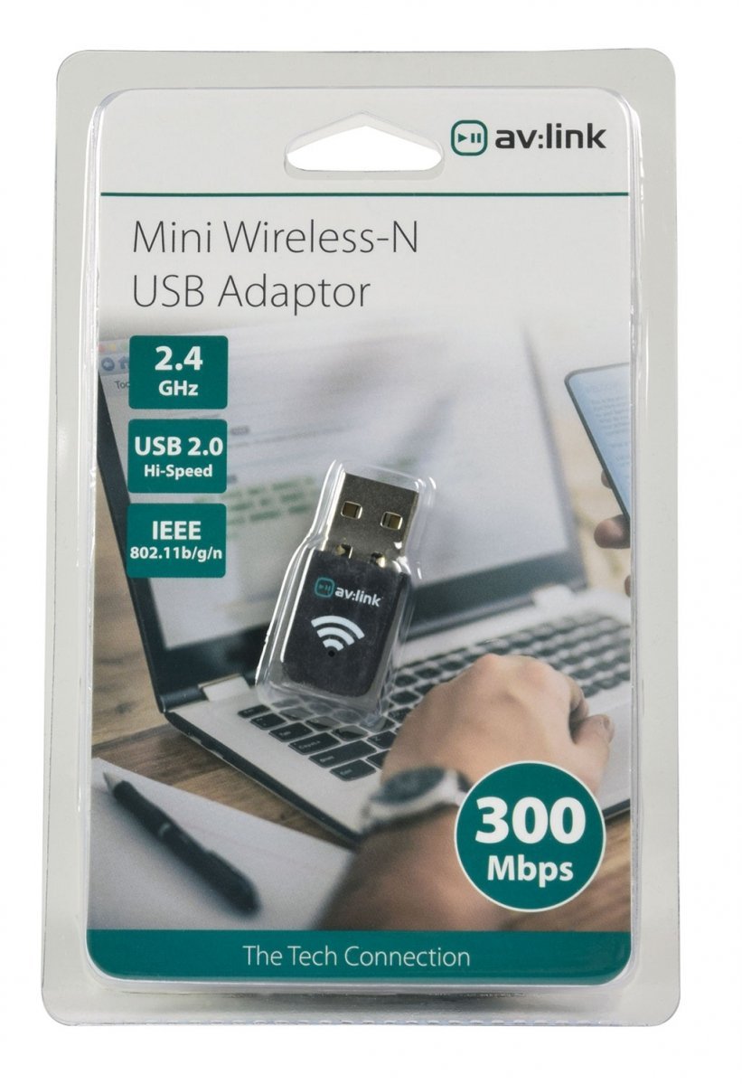 300Mbps Mini Wireless-N USB Adaptor | Köp på Tradera (733842475)
