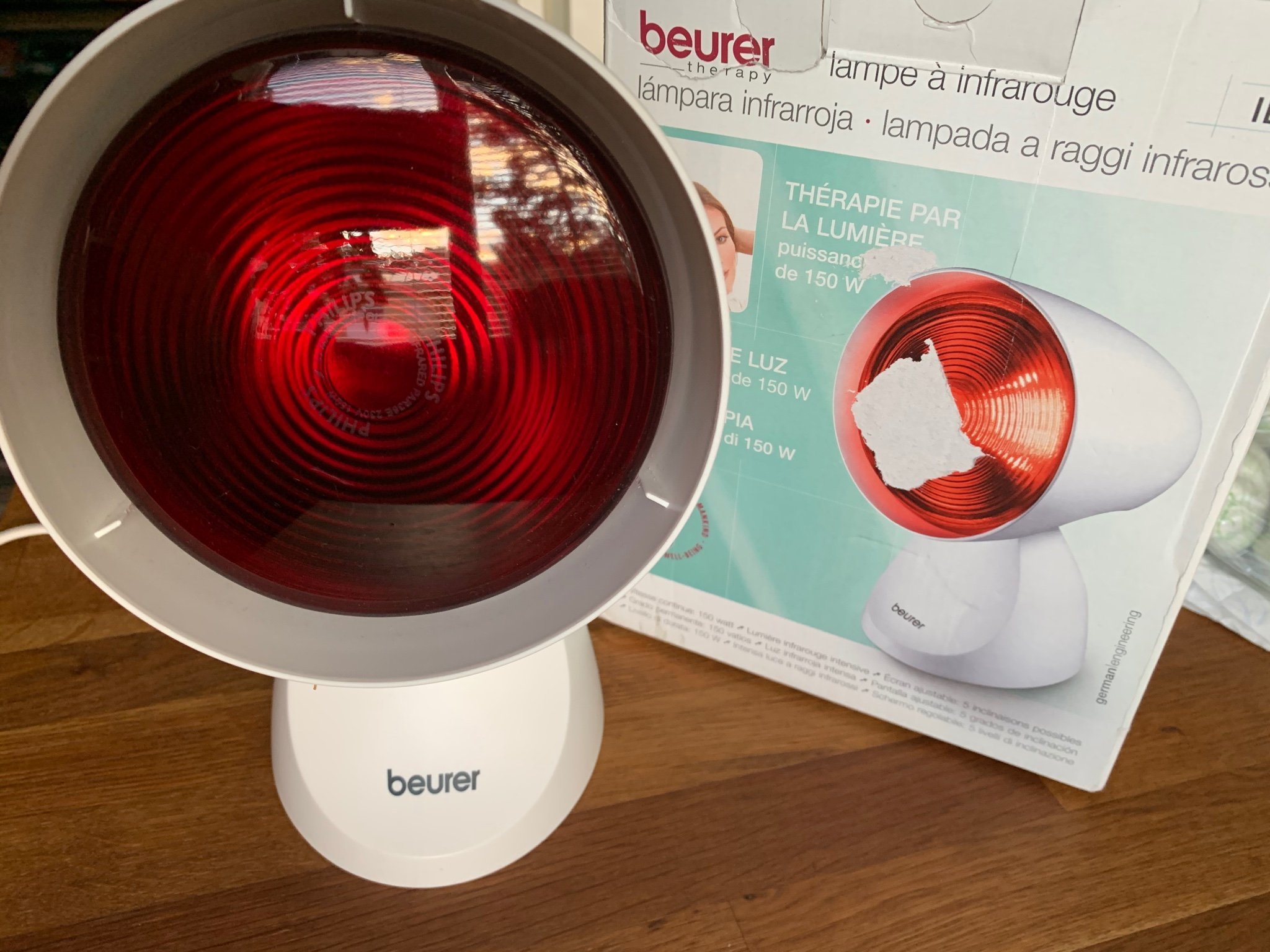 Infraröd lampa by Beurer - (410285348) ᐈ Köp på Tradera