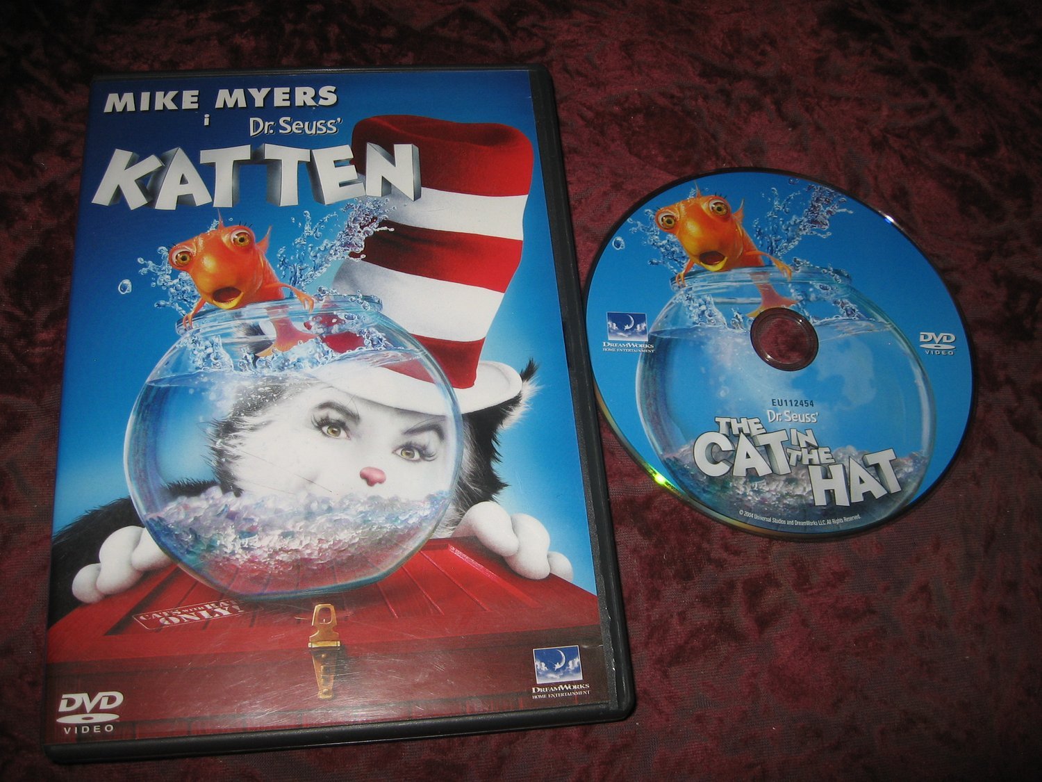 KATTEN I HATTEN (SVENSKT TAL) DVD | Köp på Tradera (662066946)