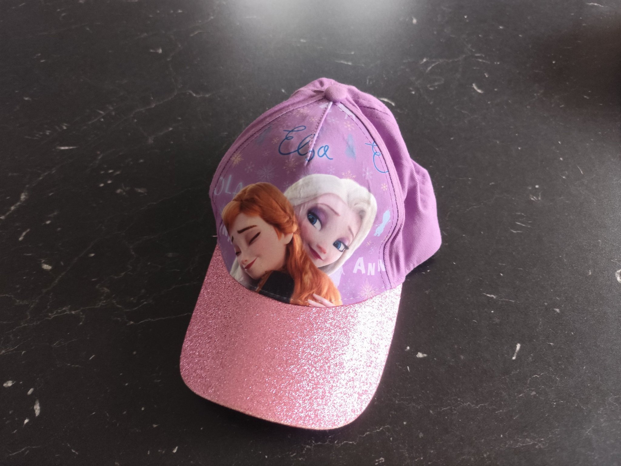 Disney Frozen lila rosa keps, storlek 52/54 | Köp på Tradera (706341103)