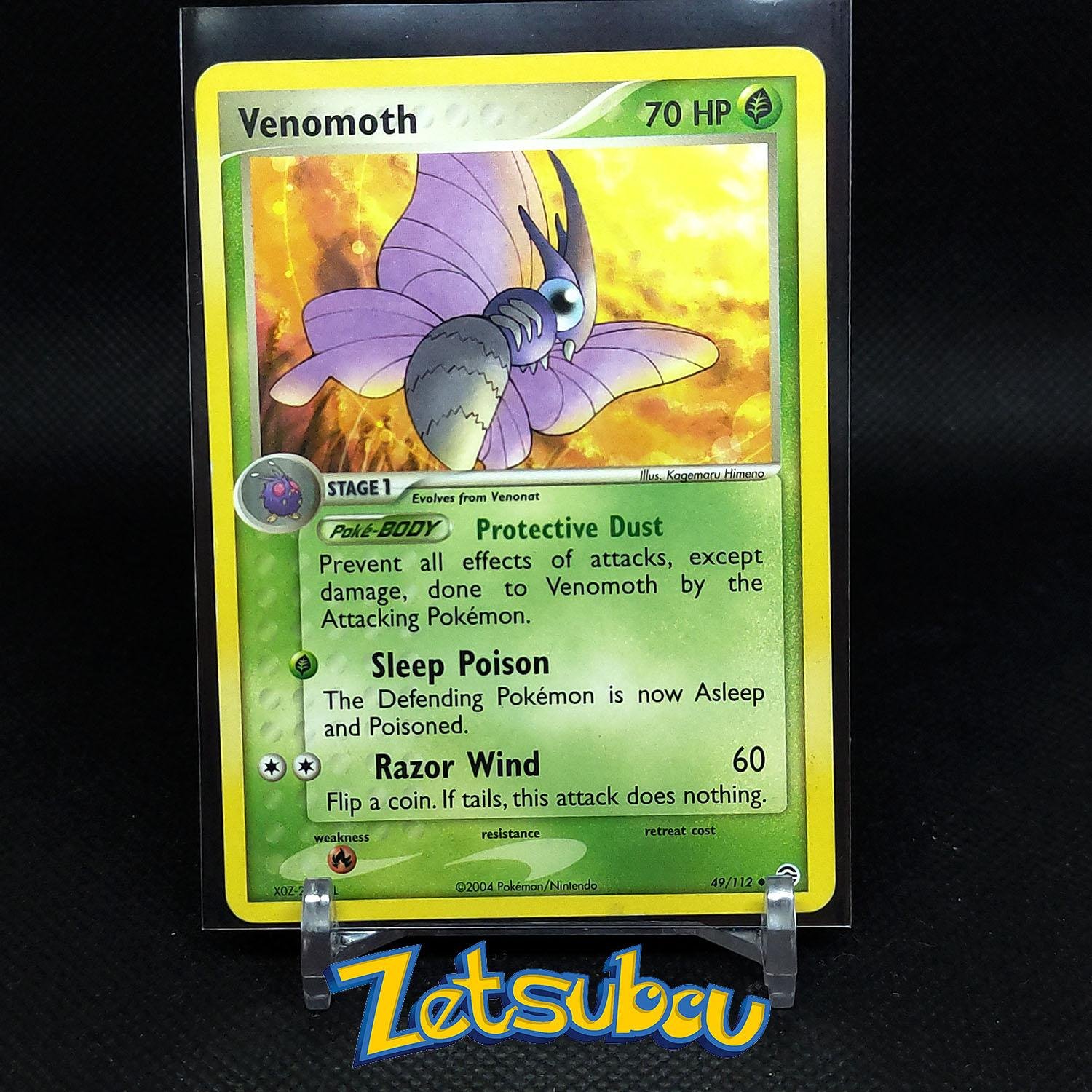 Venomoth 49/112 | EX FireRed & LeafGreen | Köp på Tradera (691872830)