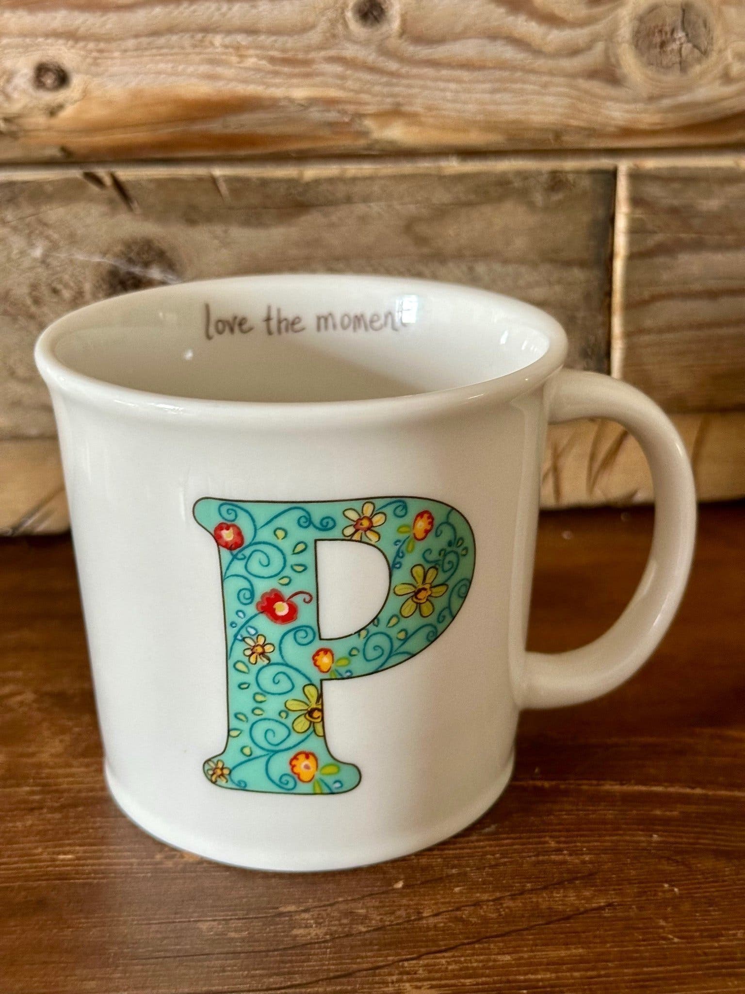 Natural Life Mugg med Bokstaven P - love the mo.. | Köp på Tradera ...