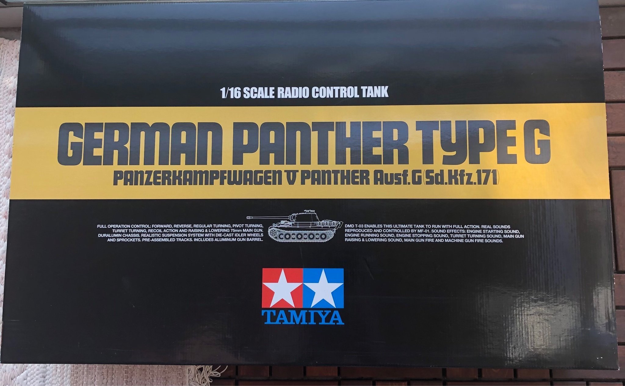 Tamiya Panther G Rc skala 1/16 | Köp på Tradera (633377852)
