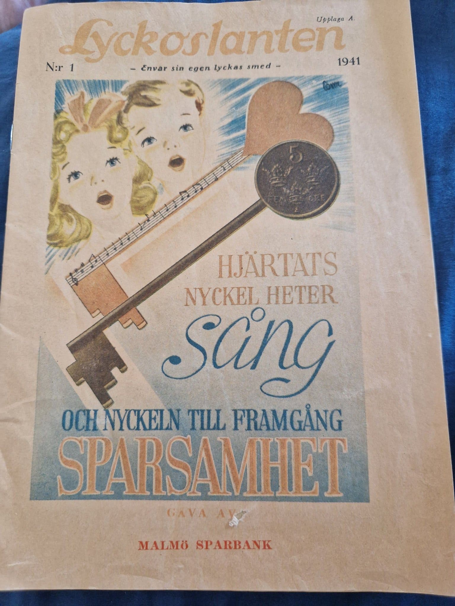Se produkter som liknar Lyckoslanten Tidning från 194.. på Tradera ...