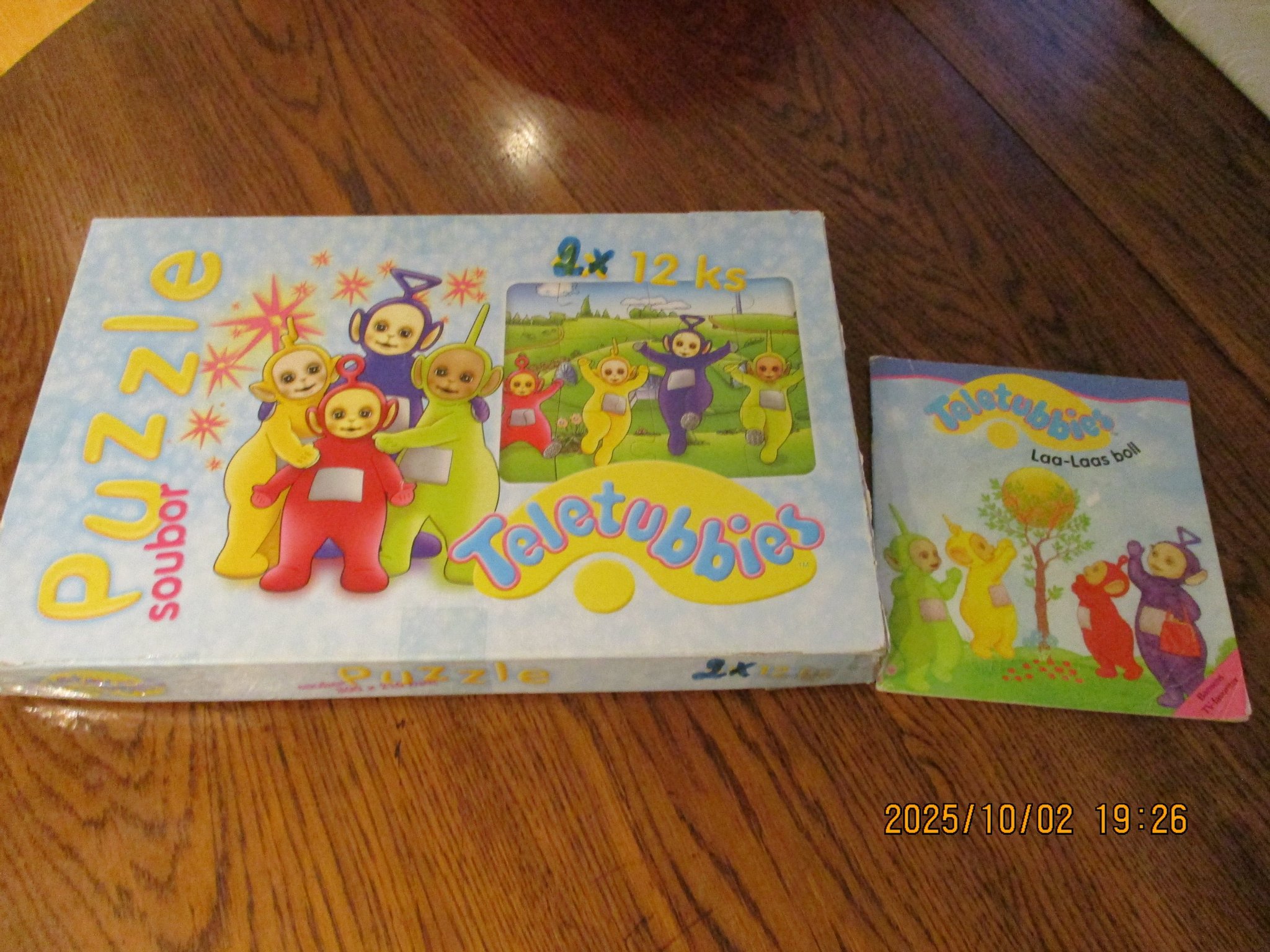 2 st Teletubbies Pussel och Bok Laa-Laas boll | Köp på Tradera (695344066)