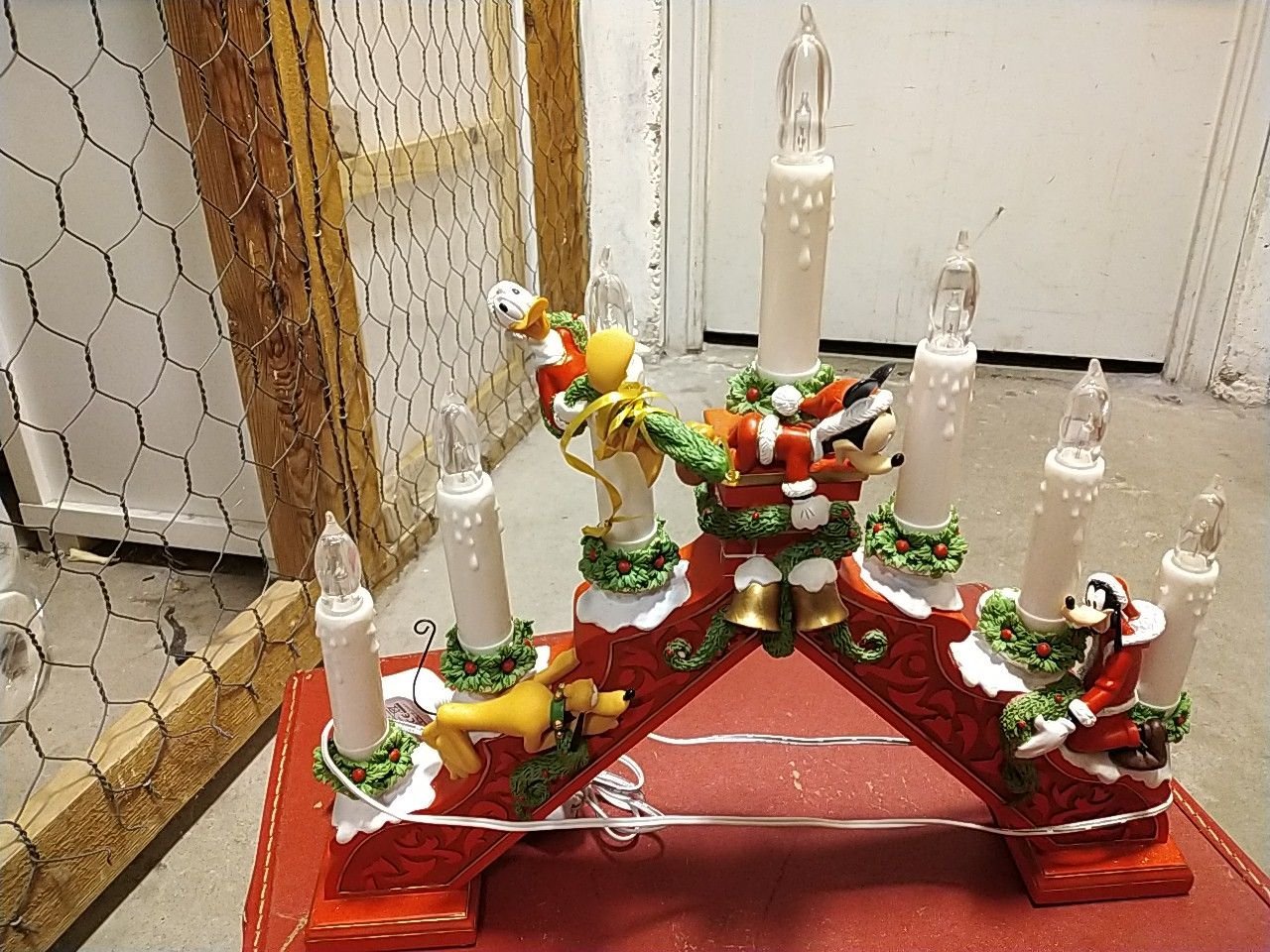 Fyrklövern Disney adventsljusstake ljusstake | Barnebys